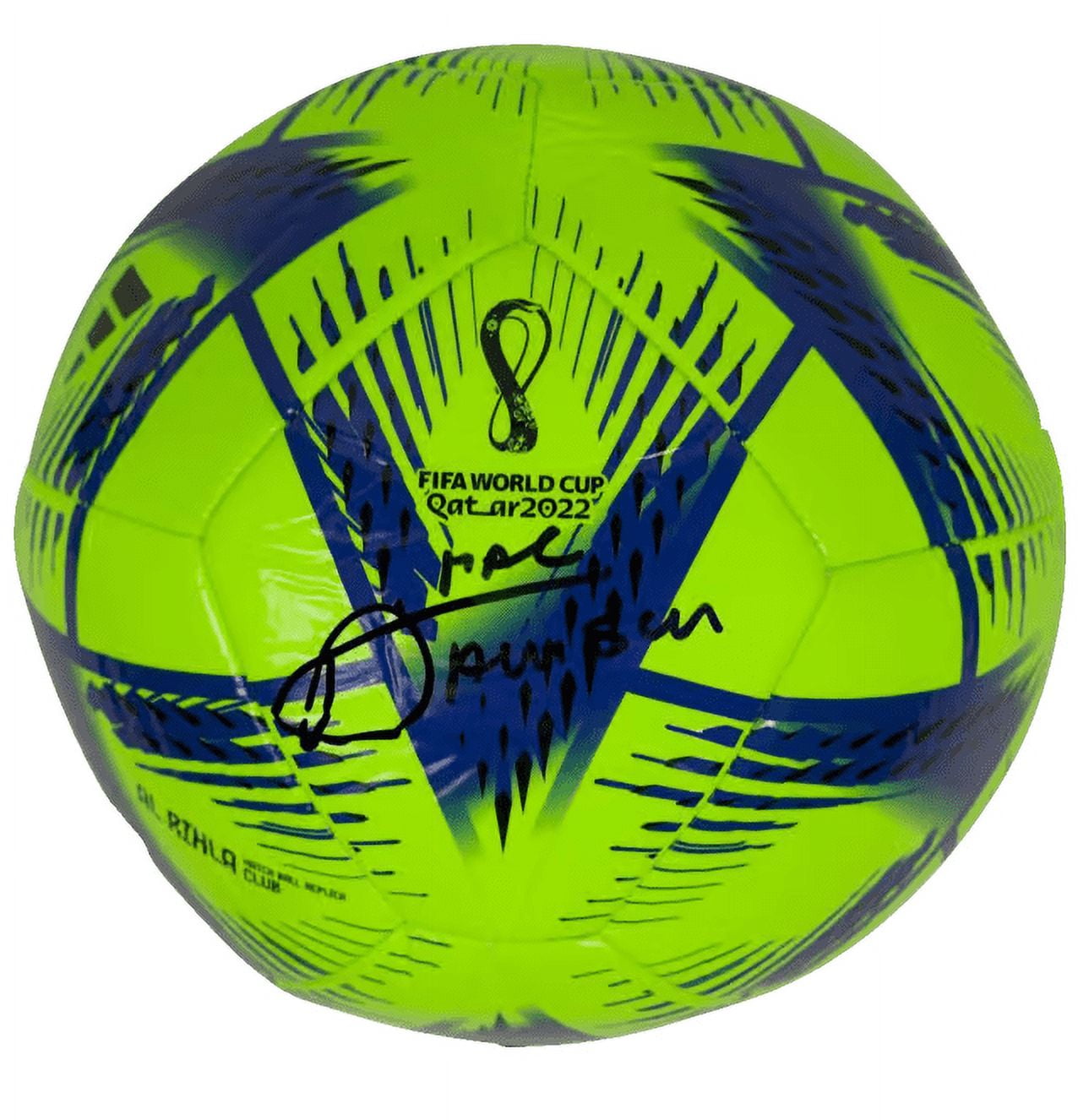 Alexis Mac Allister Signed 2022 World Cup Soccer Ball with Beckett COA ...