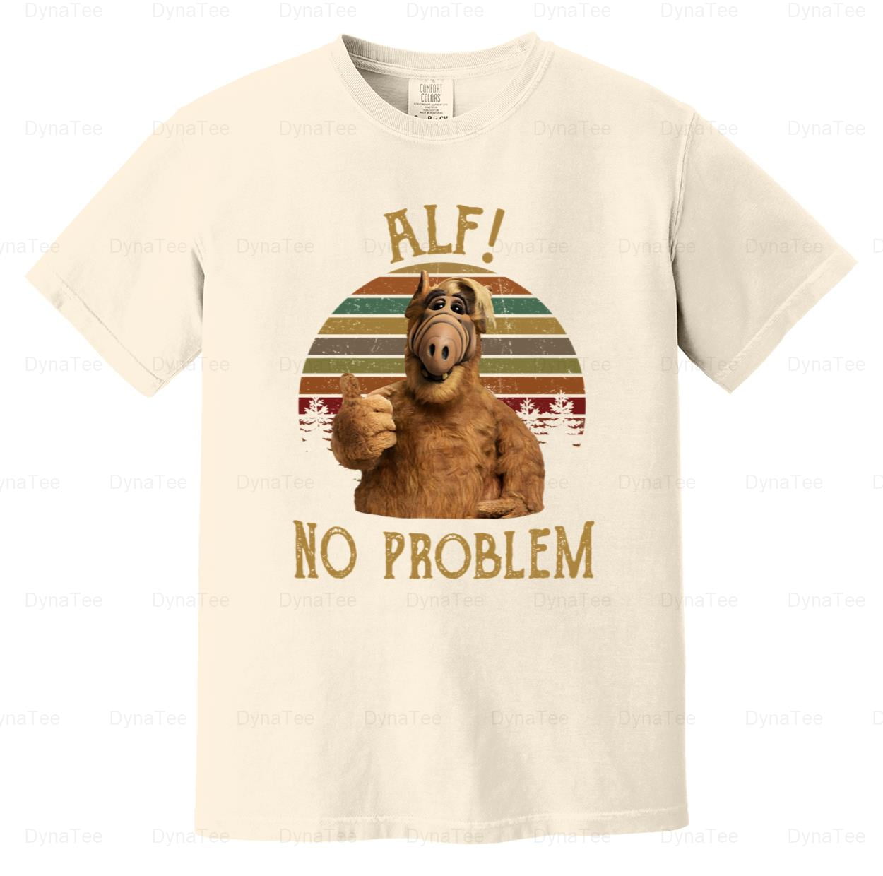 Alf Alien No Problem Vintage Funny Gordon Shumway Melmac 80s TV Comfort ...