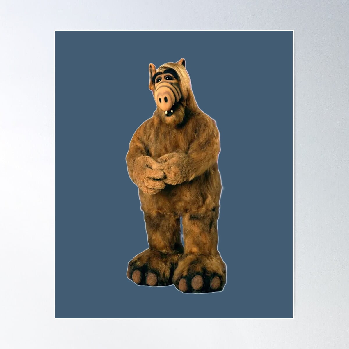 Alf - From The 1980S Sitcom Poster Wall Art, Modern Wall Decor For ...