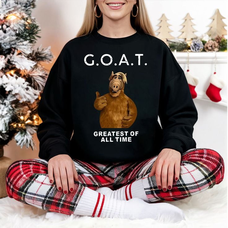 Alf Goat Alf Cartoon Graphic Humours Vintage Sweatshirt Sizes S-5XL ...