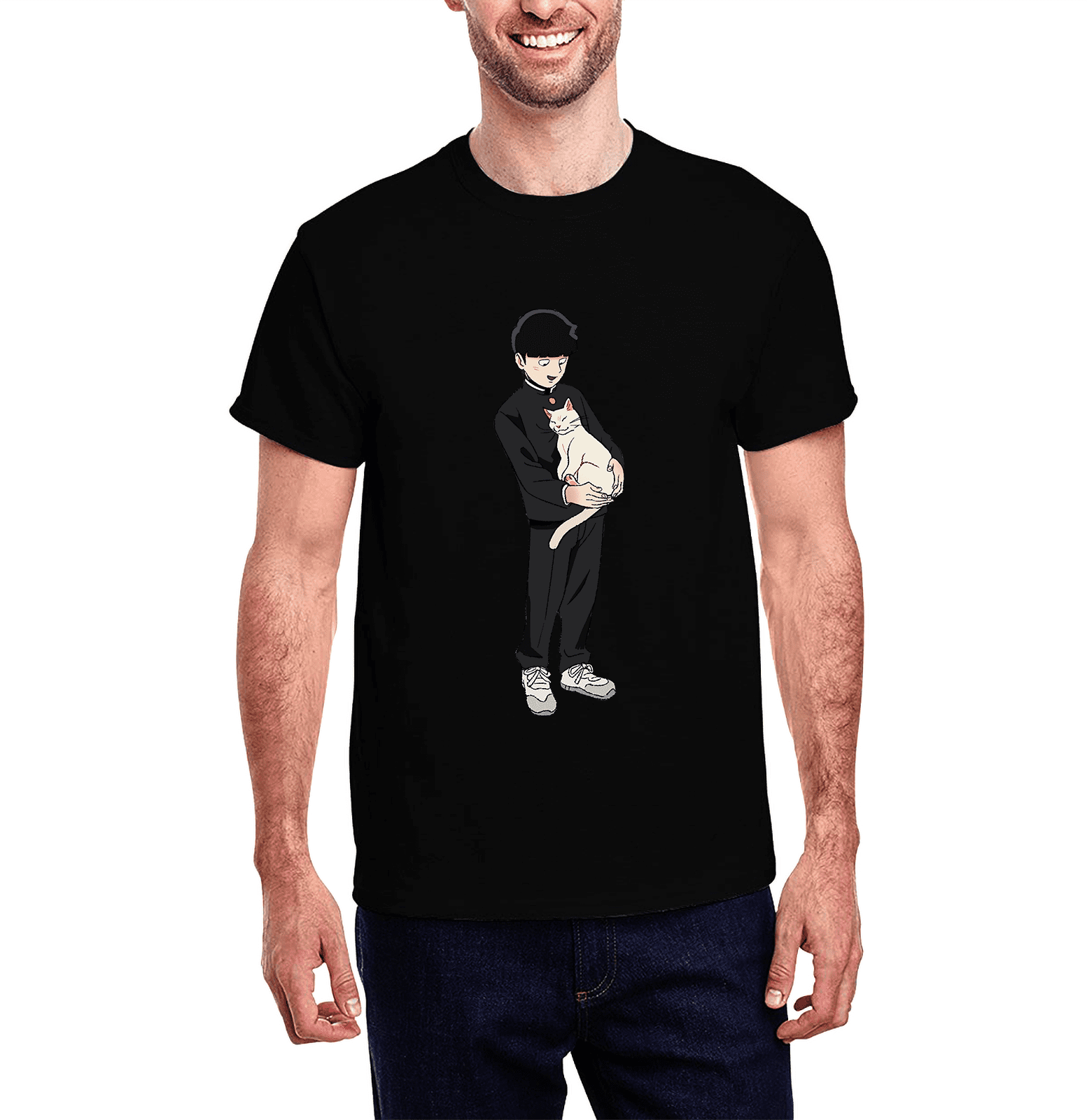 Mob Psycho 100 Manga spoilers Classic printed T shirt 39 - Walmart.com