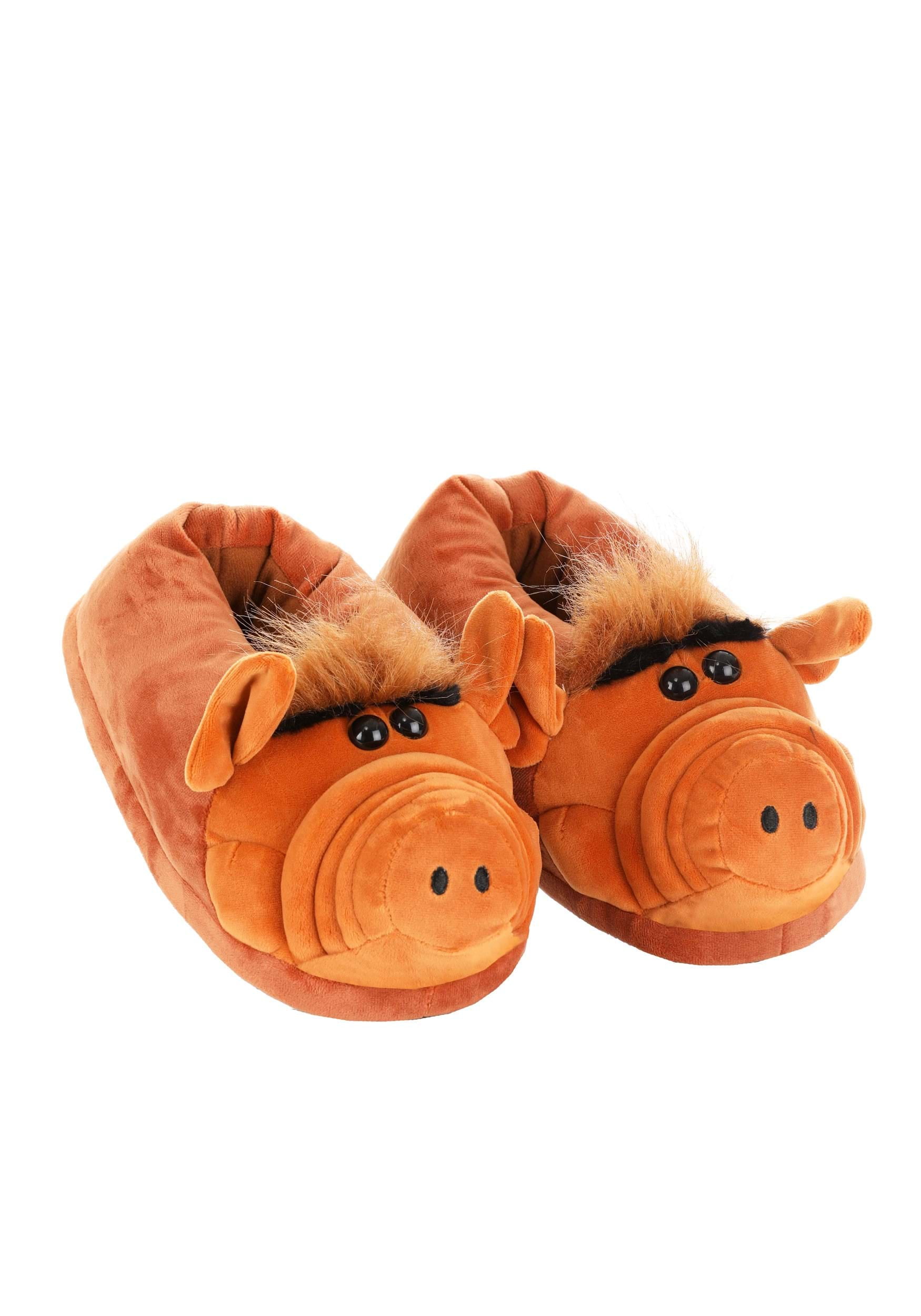 Alf Plush Slippers for Adults - Walmart.com