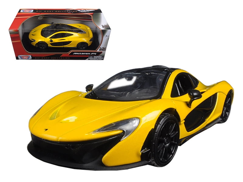 McLaren P1 Orange Metallic 1/24 Diecast Model Car by Motormax - Walmart.com