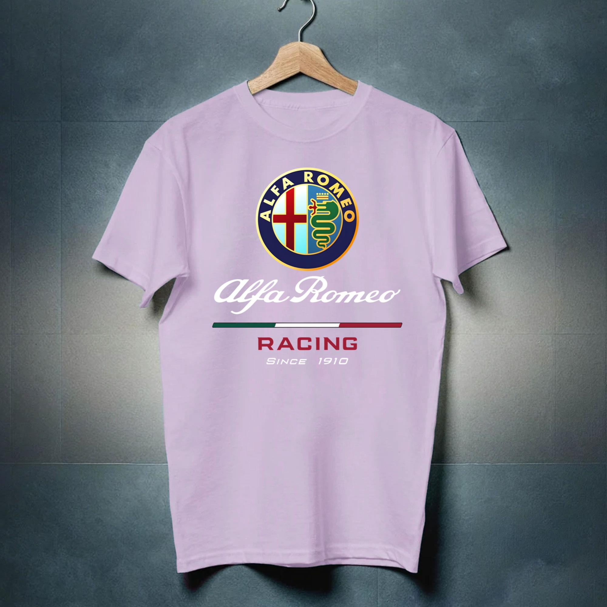 Alfa Romeo Italian Racing Sport Car T-Shirt-TH5899 - Walmart.com