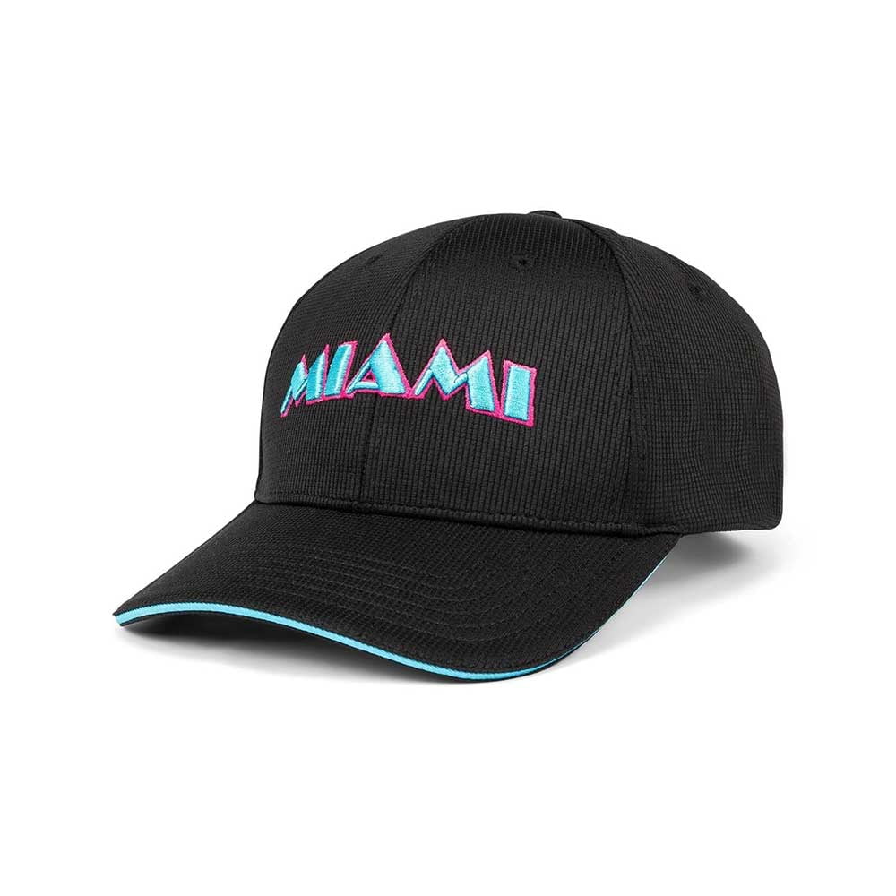 Alfa Romeo Racing F1 Miami GP 2023 Limited Edition Black Track Hat ...