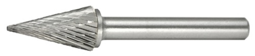 Alfa Tools B71234D Sm-2 Carbide Burr Taper Cone Pointed Double Cut ...