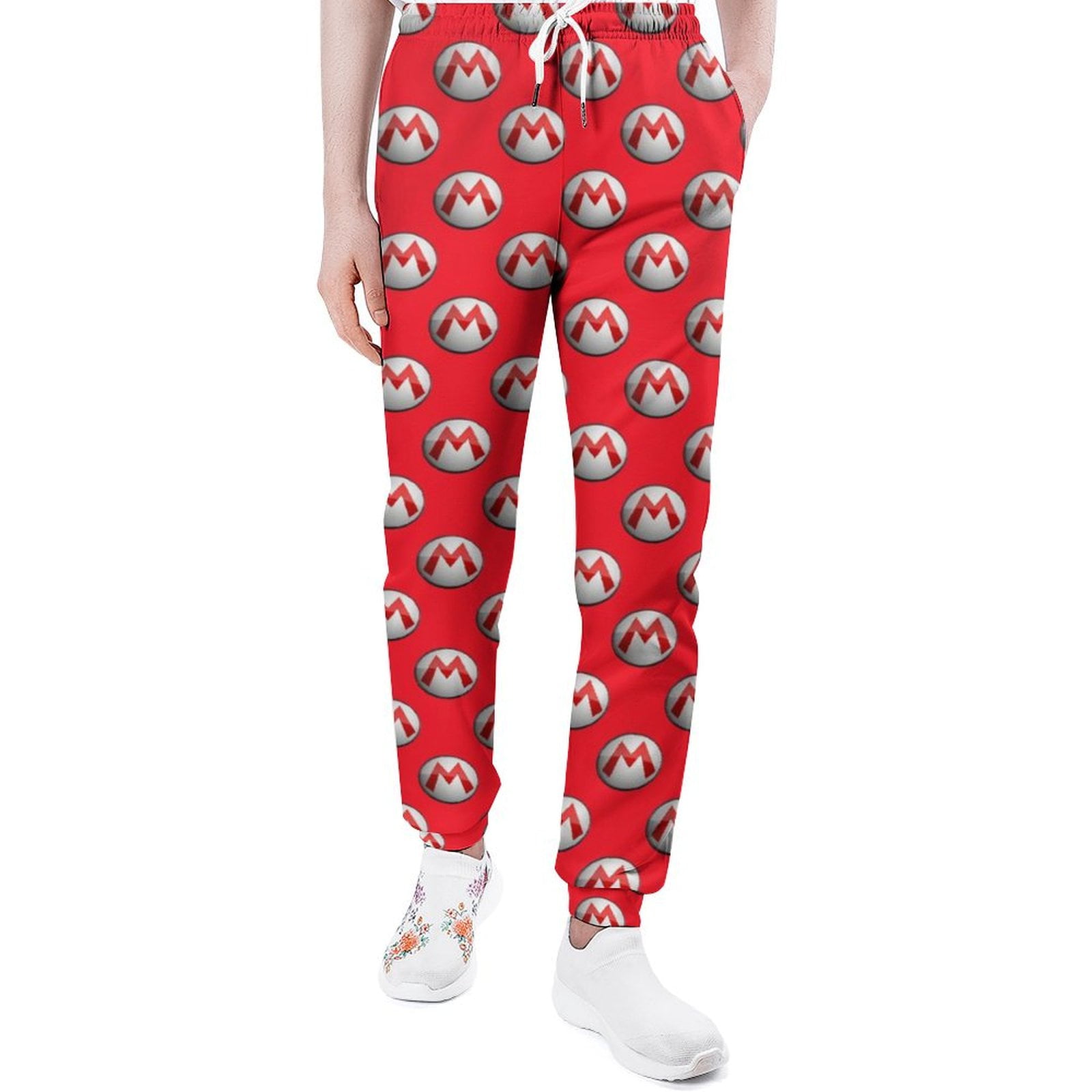 Alfabeto Decorativo Super Mario Bross Mens Sweatpants with Pockets ...
