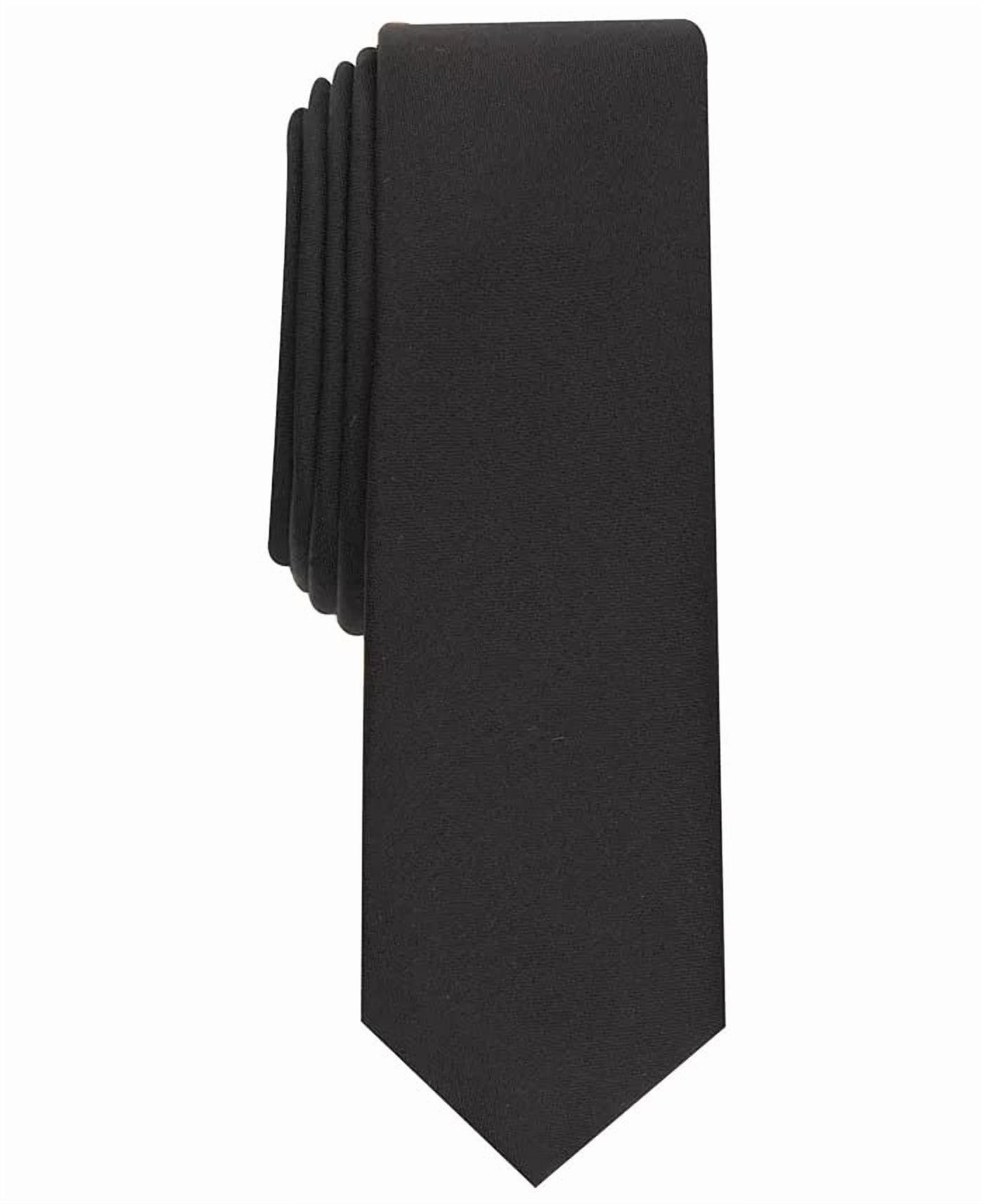 Alfani BLACK Men's Solid Textured 2" Necktie, US One Size - Walmart.com