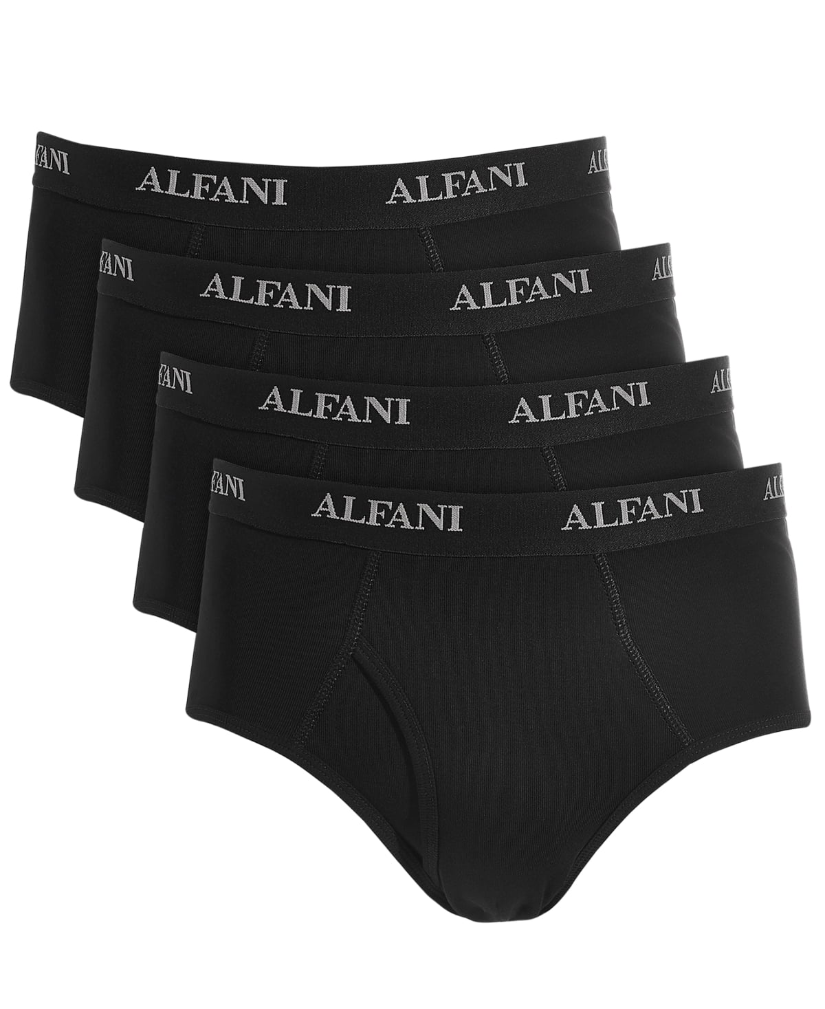Alfani Men's 4-Pk. Moisture-Wicking Cotton Briefs, Created for Macy's ...