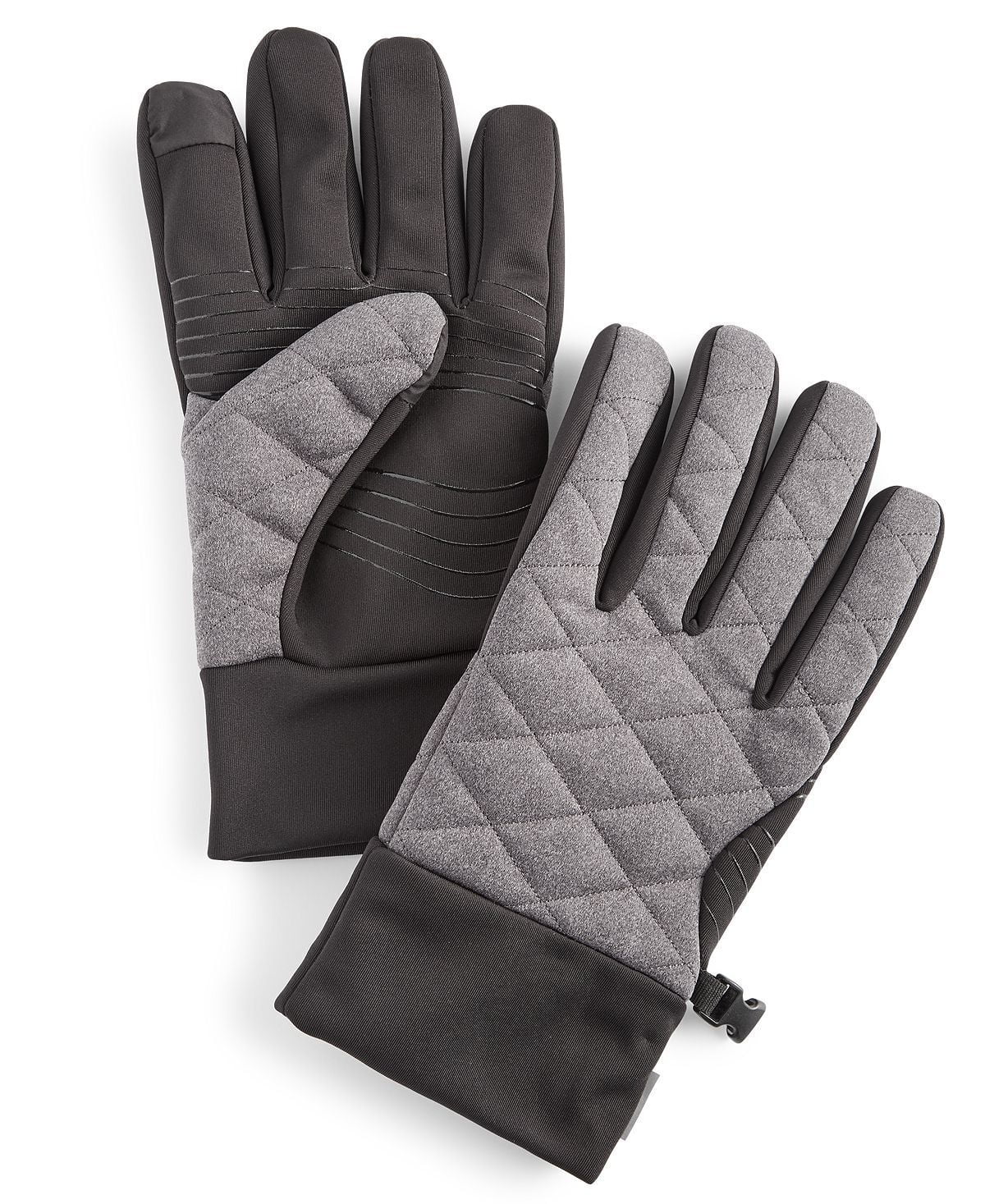 Alfani Men's Heavyweight Tech Gloves B4HP (Gray,S) - Walmart.com