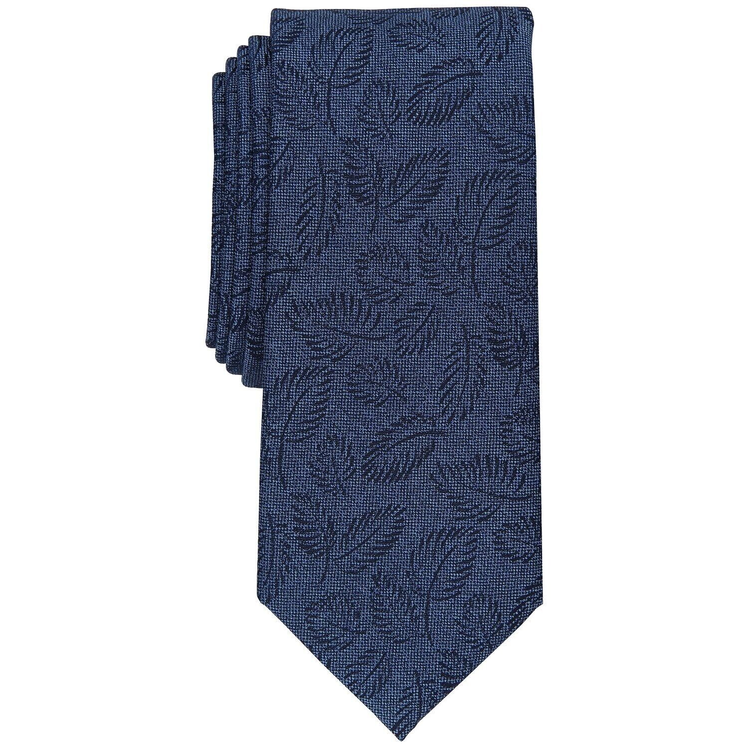 Alfani Men's Slim Leaf Tie Royal Blue Necktie - Walmart.com