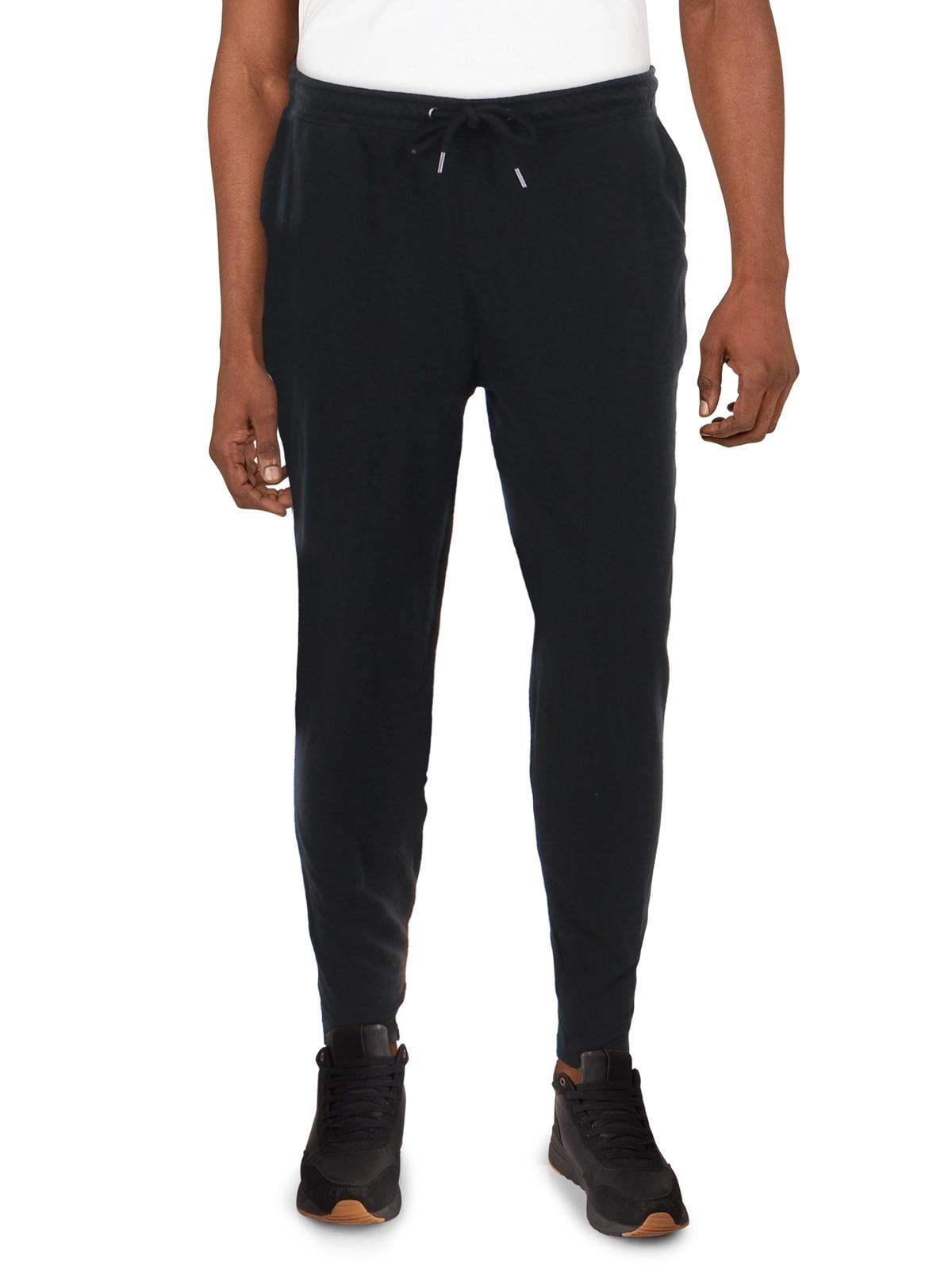 Alfani Mens Mendoza Knit Logo Jogger Pants - Walmart.com