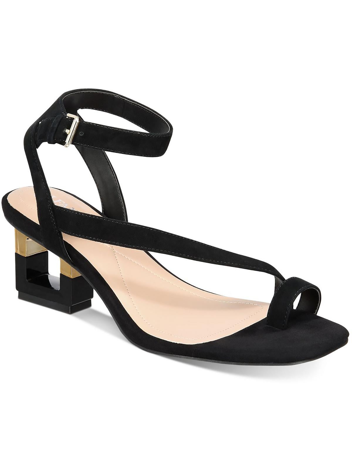 Alfani Womens Coreena Suede Ankle Strap Dress Sandals - Walmart.com