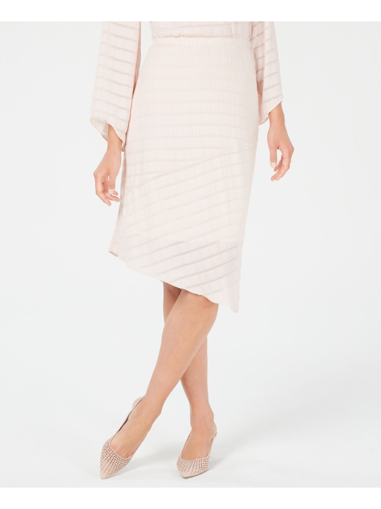 Alfani Womens Striped Pointed Hem Skirt - Walmart.com