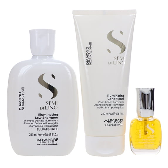 Alfaparf Milano Semi Di Lino Holiday Kit Diamond - Walmart.com