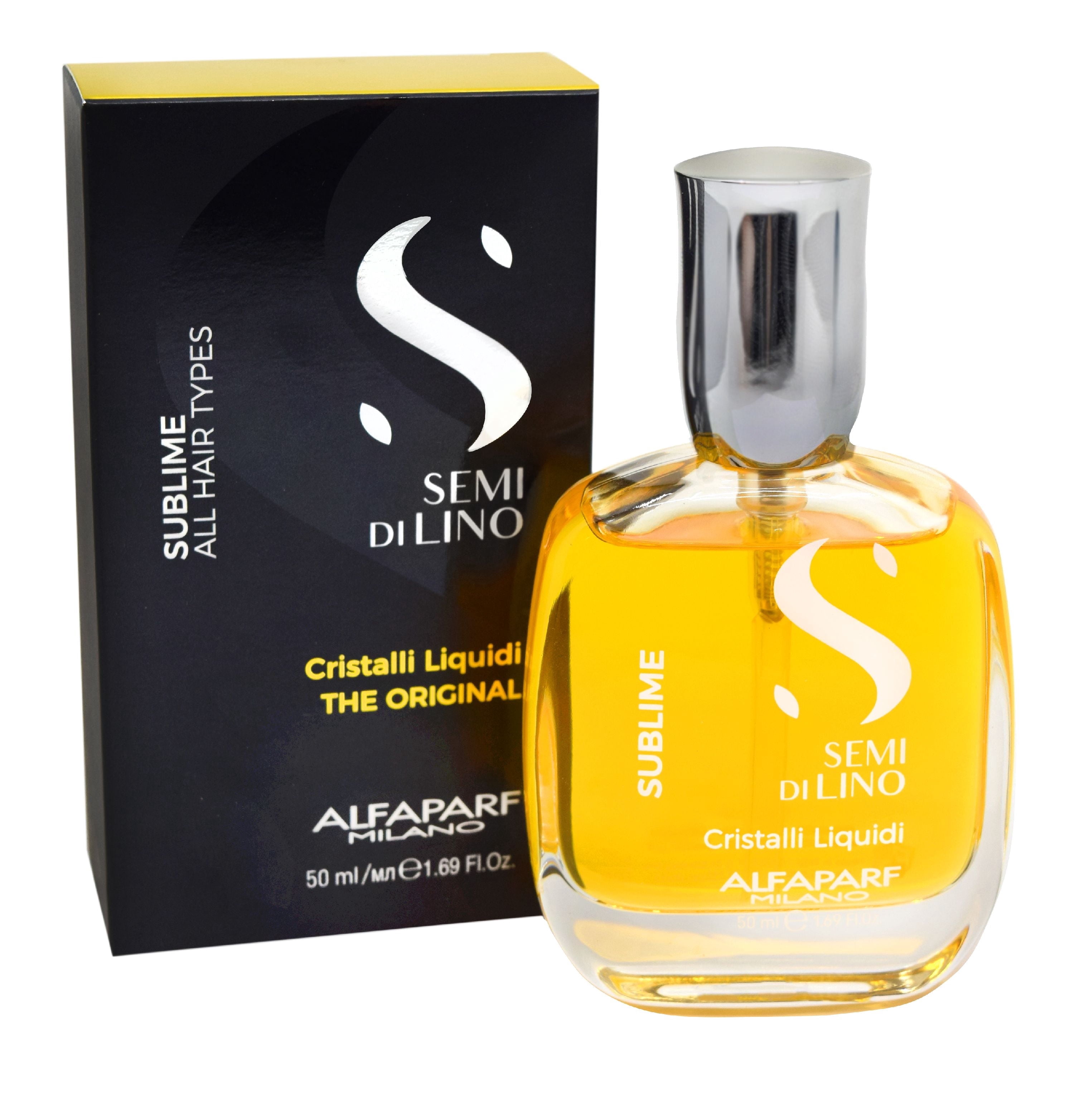 Alfaparf Semi Di Lino Diamond Cristalli Liquid Illuminating Serum, 1.69 ...