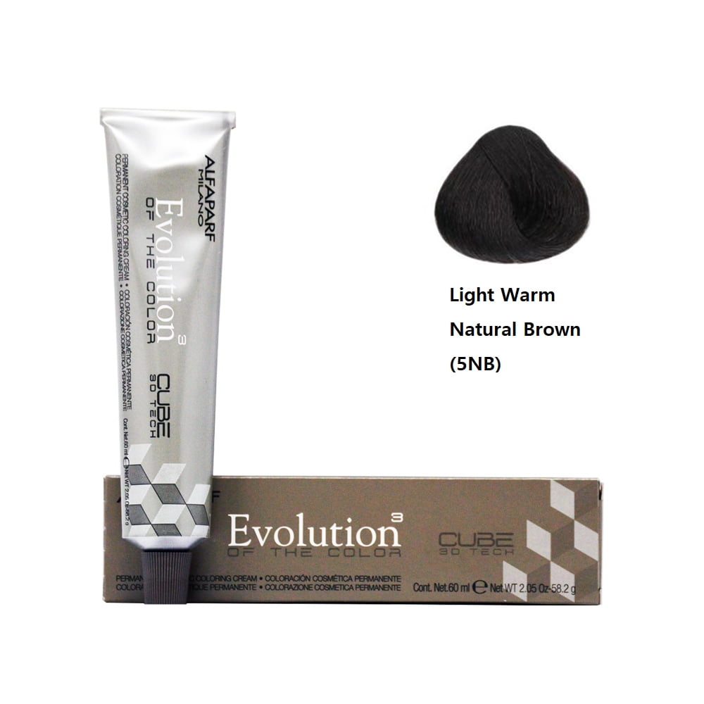 Alfaparf Evolution Permanent Hair Coloring Cream - Light Warm Natural ...