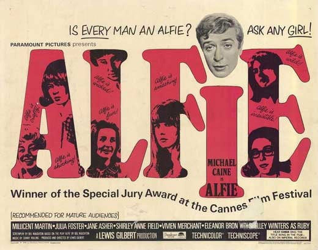 Alfie POSTER (22x28) (1966) (Half Sheet Style A) - Walmart.com