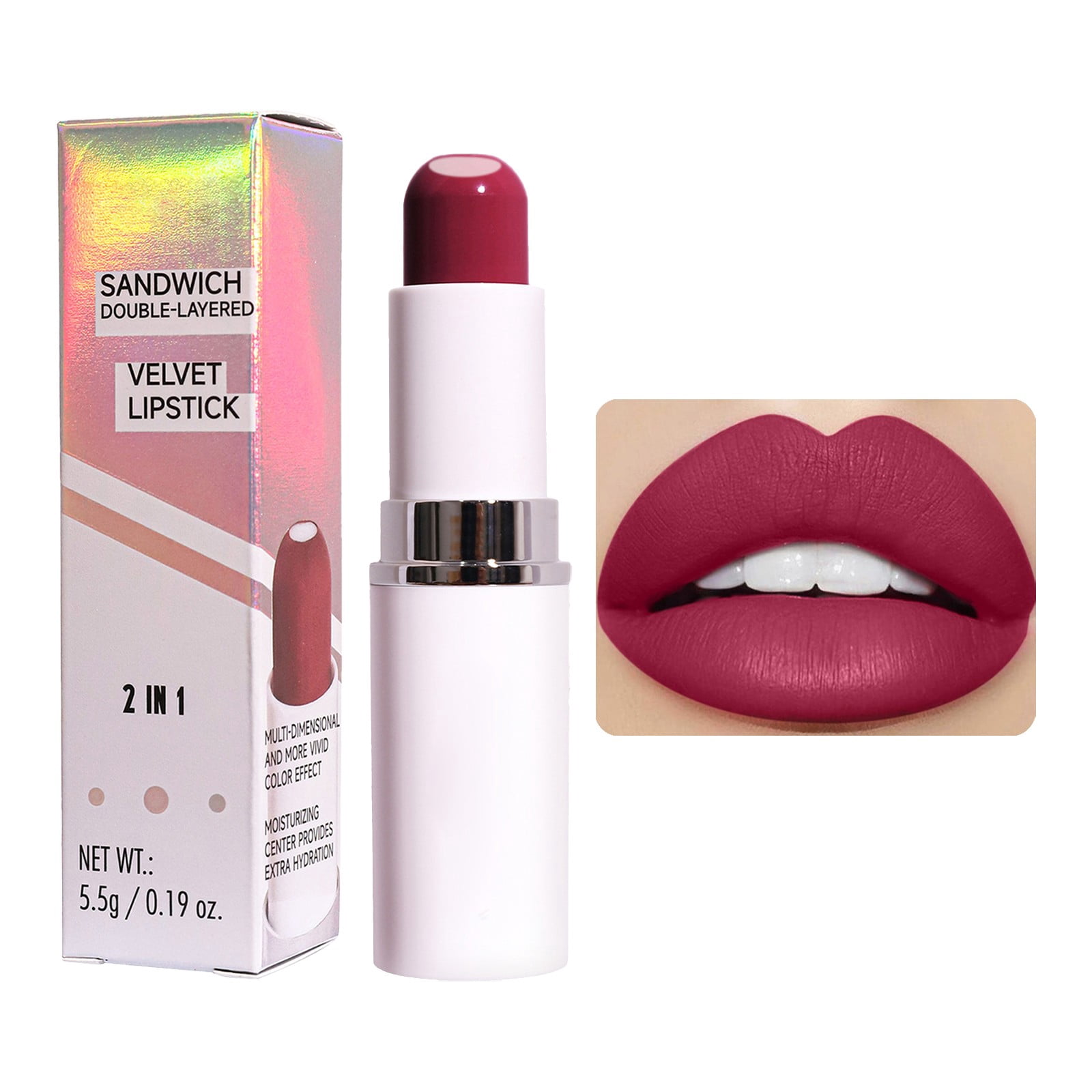Alfon Matte Lipstick, Erinde Tinted Lip Balm + Velvet Lipstick ...