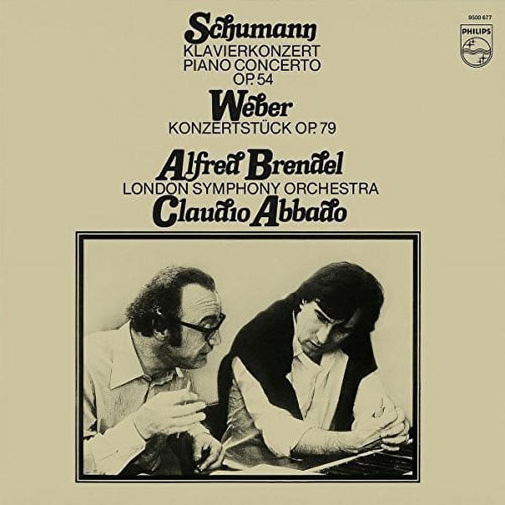Alfred Brendel - Schumann Piano Concerto in a Minor / Weber: Konzer - Classical - Vinyl ...