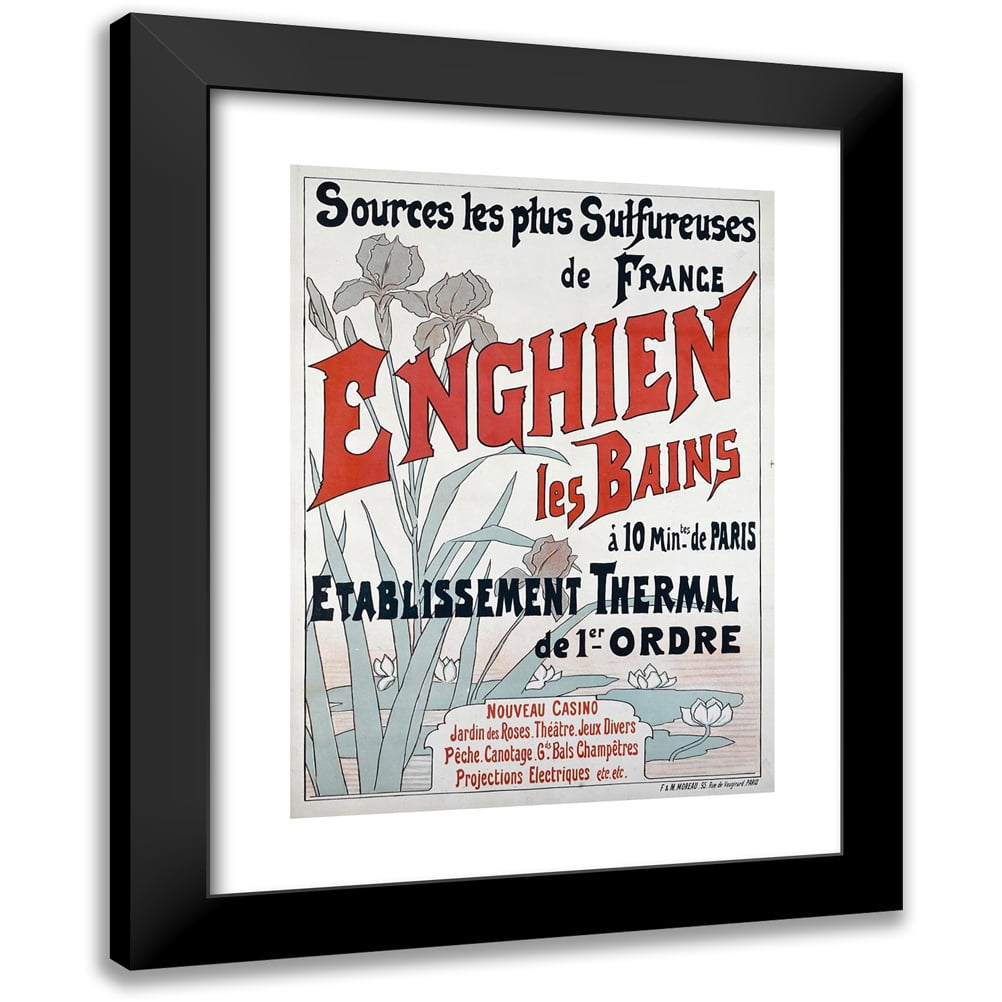 Alfred Choubrac 11x14 Black Modern Framed Museum Art Print Titled - The ...