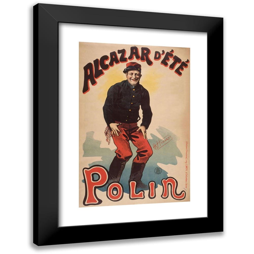 Alfred Choubrac 17x24 Black Modern Framed Museum Art Print Titled ...