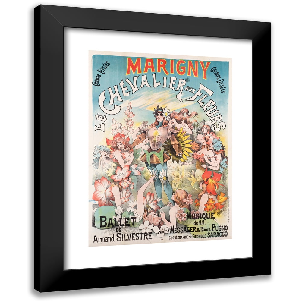 Alfred Choubrac 18x24 Black Modern Framed Museum Art Print Titled - Le ...