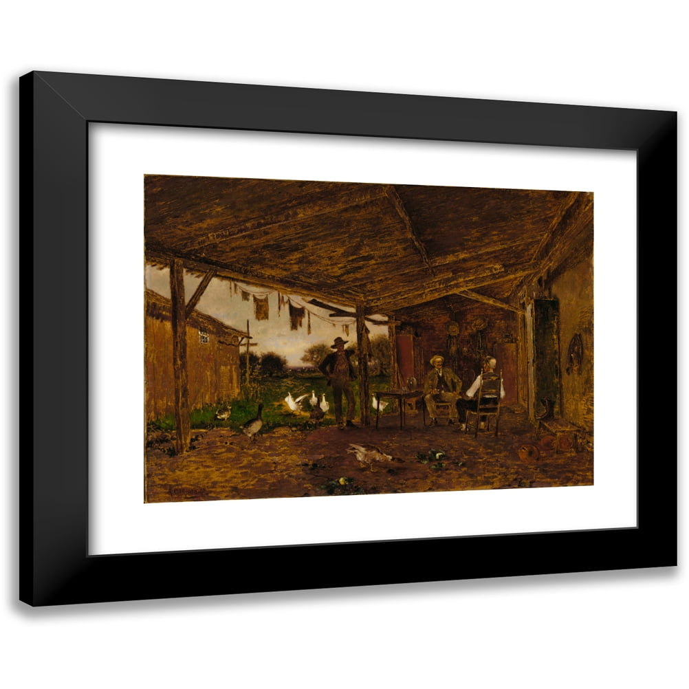 Alfred Cornelius Howland 14x11 Black Modern Framed Museum Art Print ...