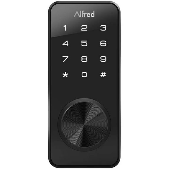 Alfred DB1SKEYBL Touchscreen Keypad Smart Door Lock with Key - Walmart.com