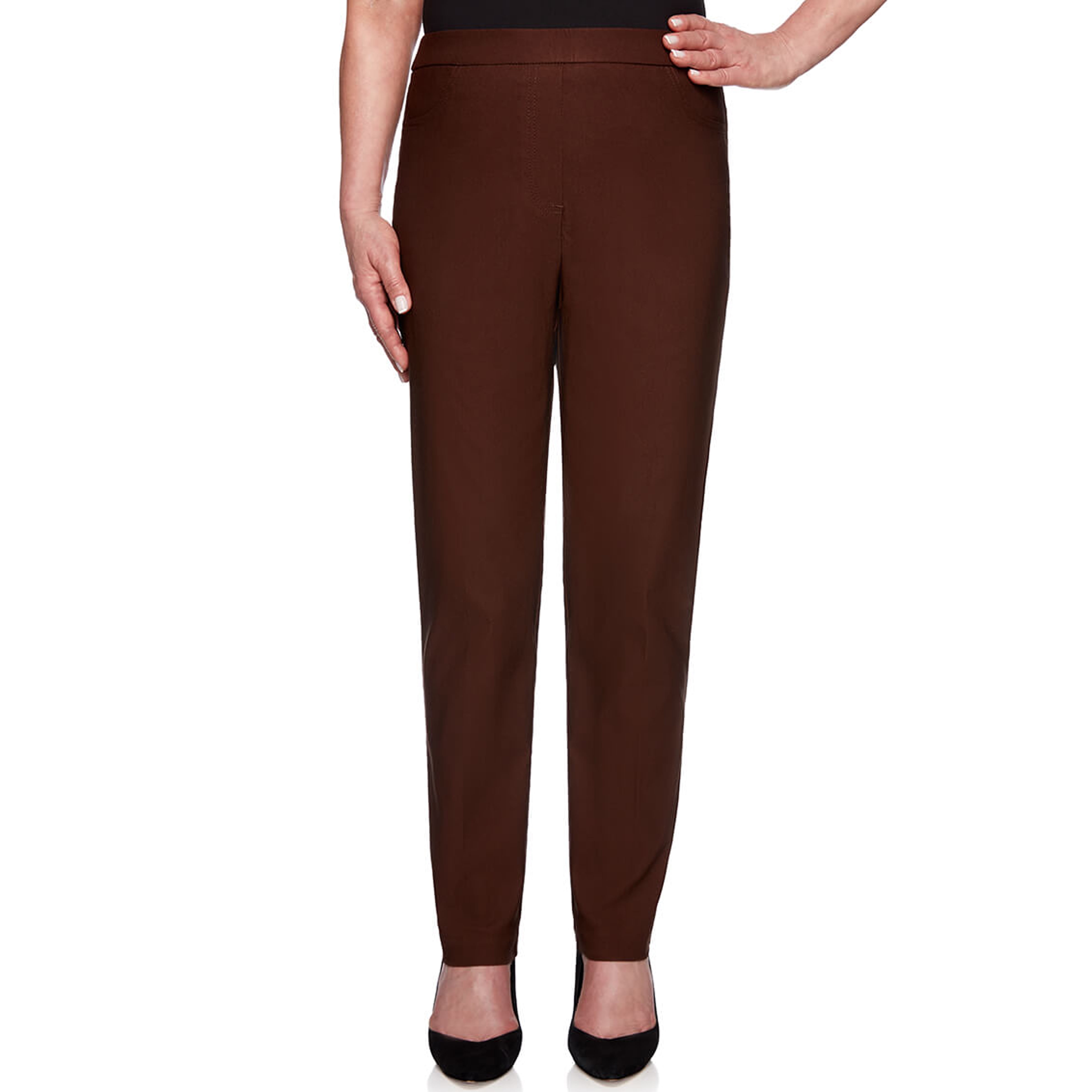 Alfred Dunner Women's Slimming Allure Stretch Pants - Walmart.com