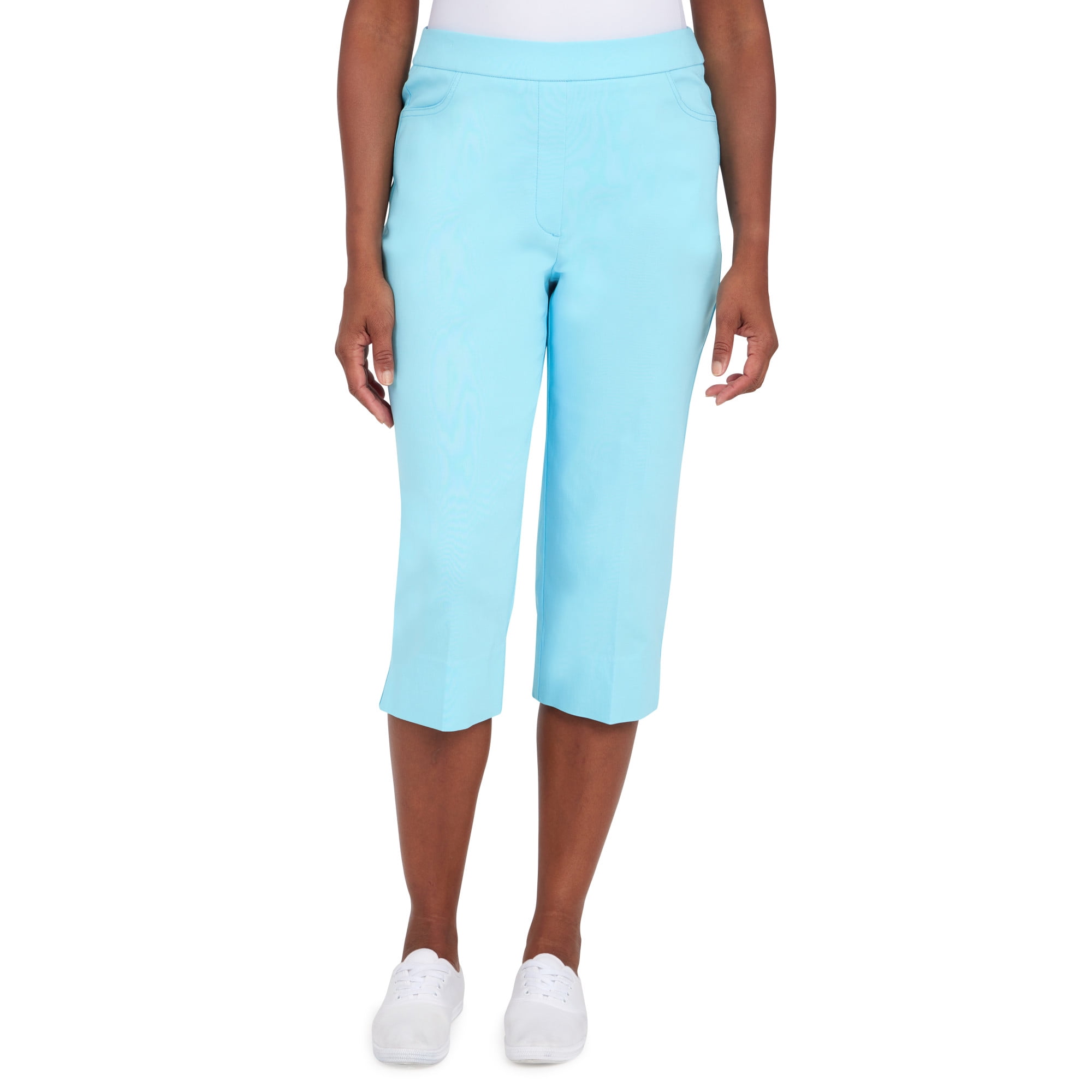 Alfred Dunner Womens Allure Stretch Clamdigger Pant - Walmart.com