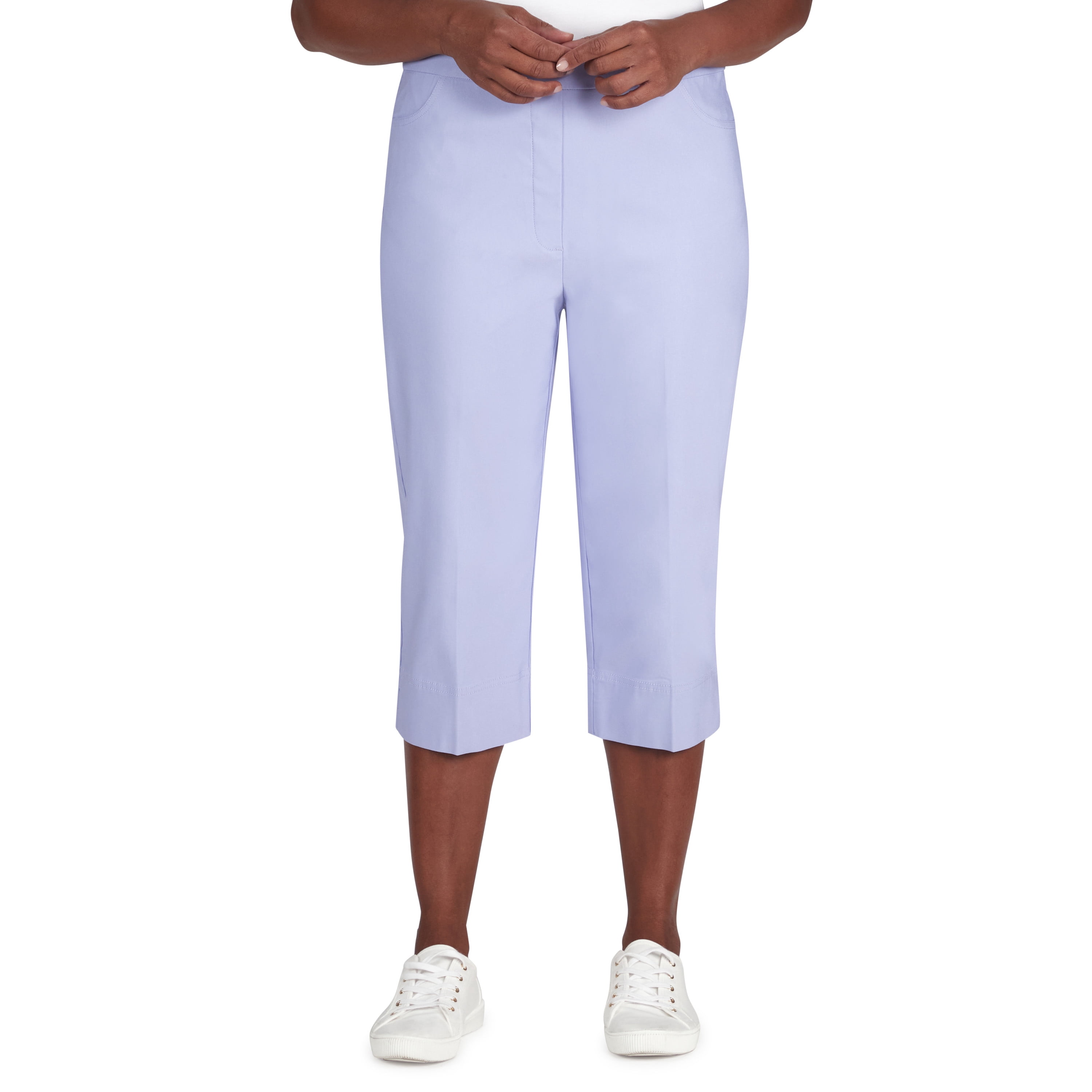 Alfred Dunner Womens Plus-Size Allure Clam Digger Capri - Walmart.com