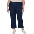 Alfred Dunner Womens Plus-Size Pull On Cargo Pocket Jeans - Walmart.com