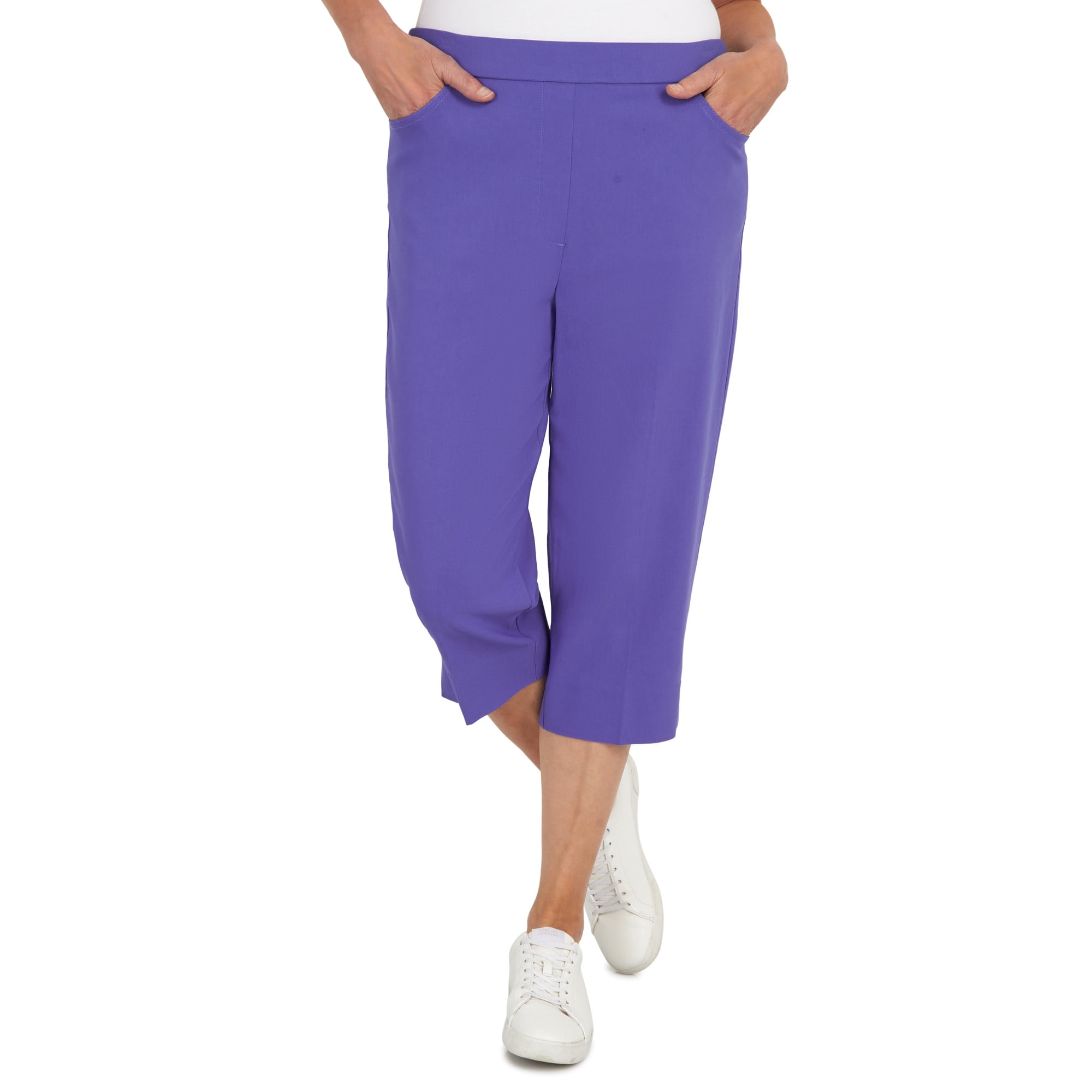 Alfred Dunner Womens Tropical Allure Clamdigger - Walmart.com