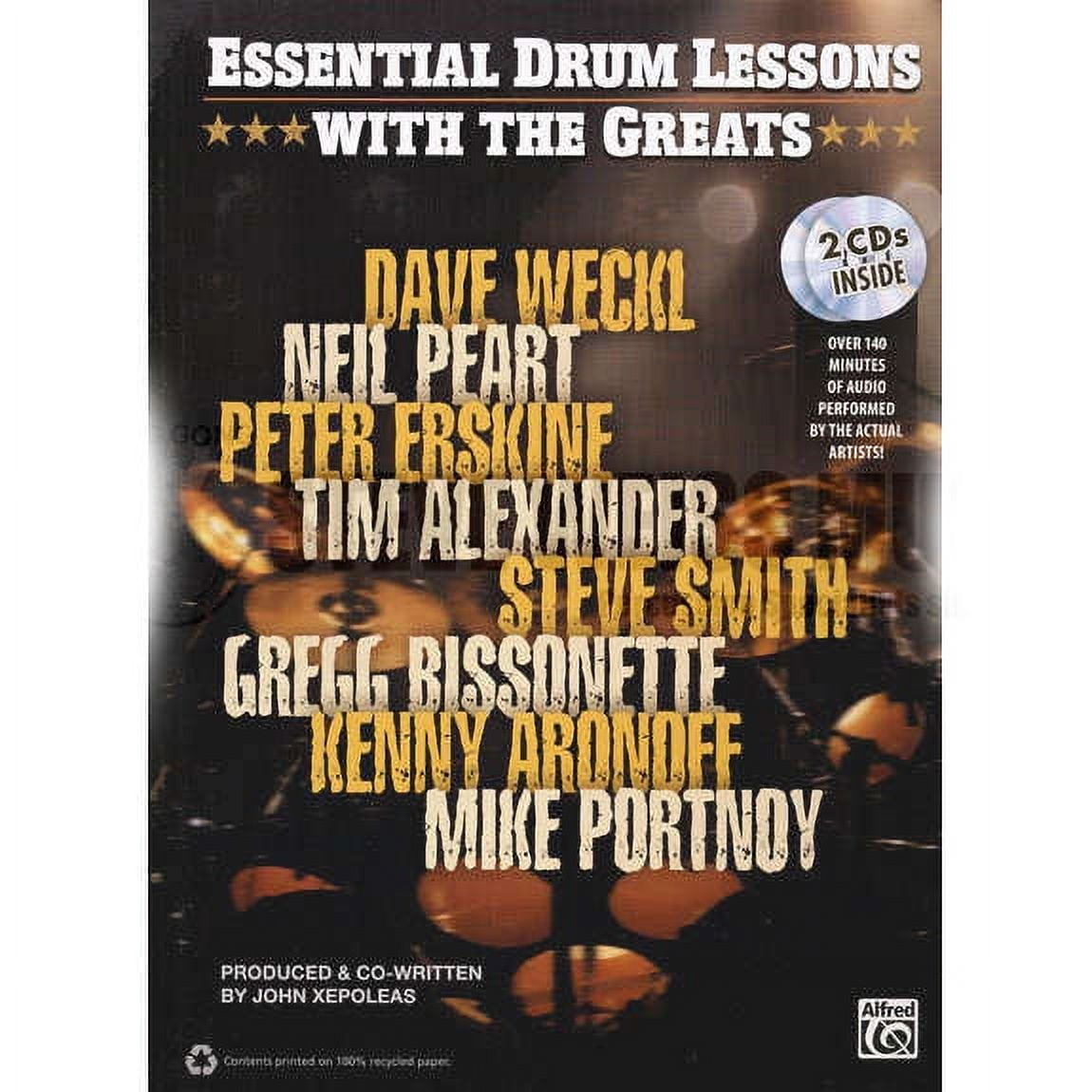 Essential Drum Lessons with the Greats - by John Xepoleas - 00-35141 - Walmart.com