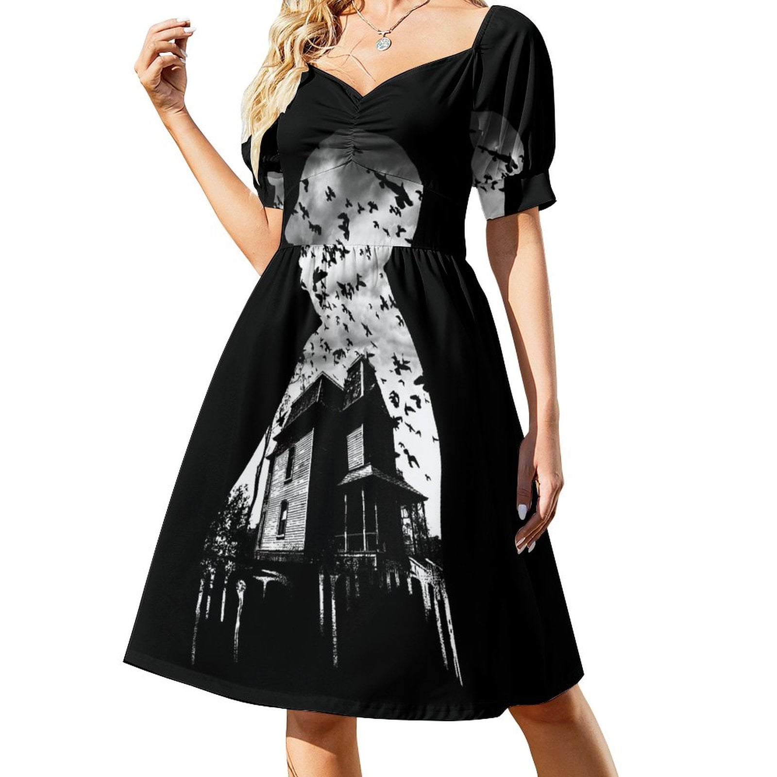 Alfred Hitchcock Collage Dress evening dress summer dress summer dress ...