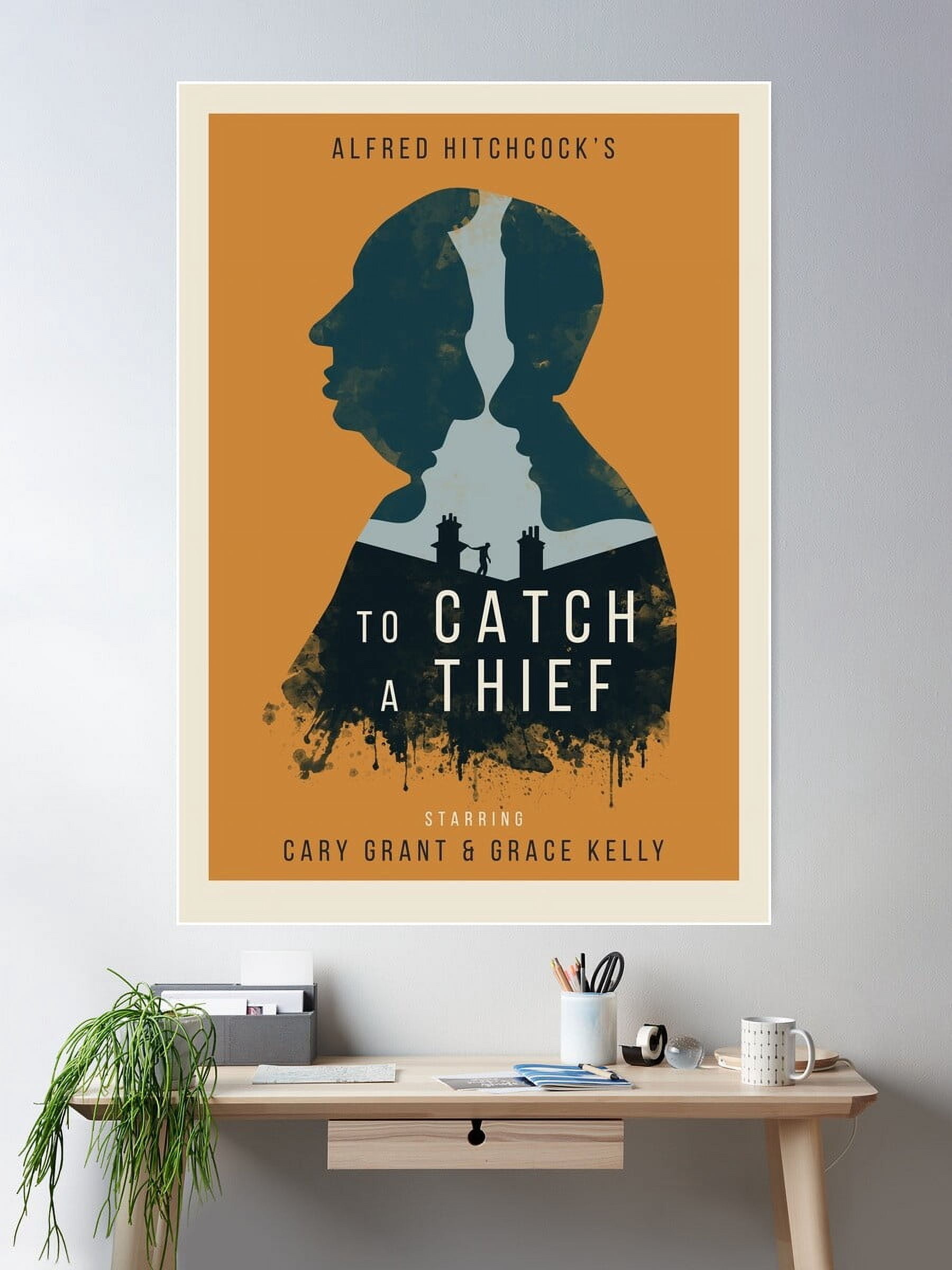 Alfred Hitchcock To Catch A Thief Poster Wall Art Modern Wall Decor ...