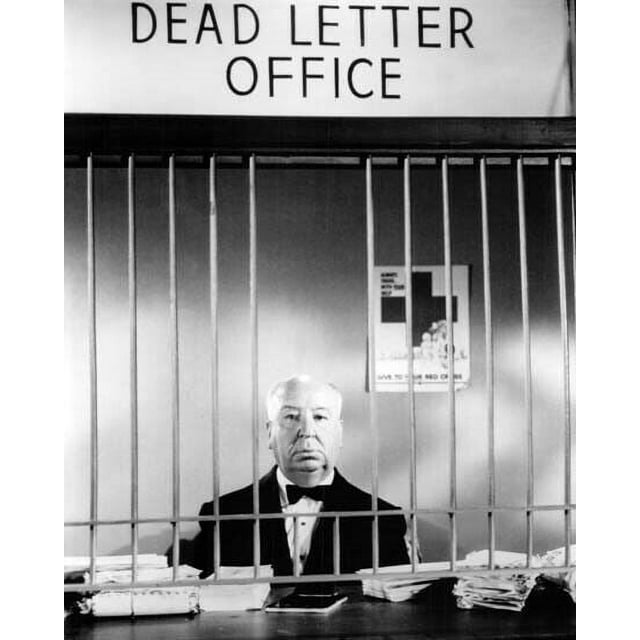 Alfred Hitchcock in Dead Letter Office classic pose 24x30 poster ...