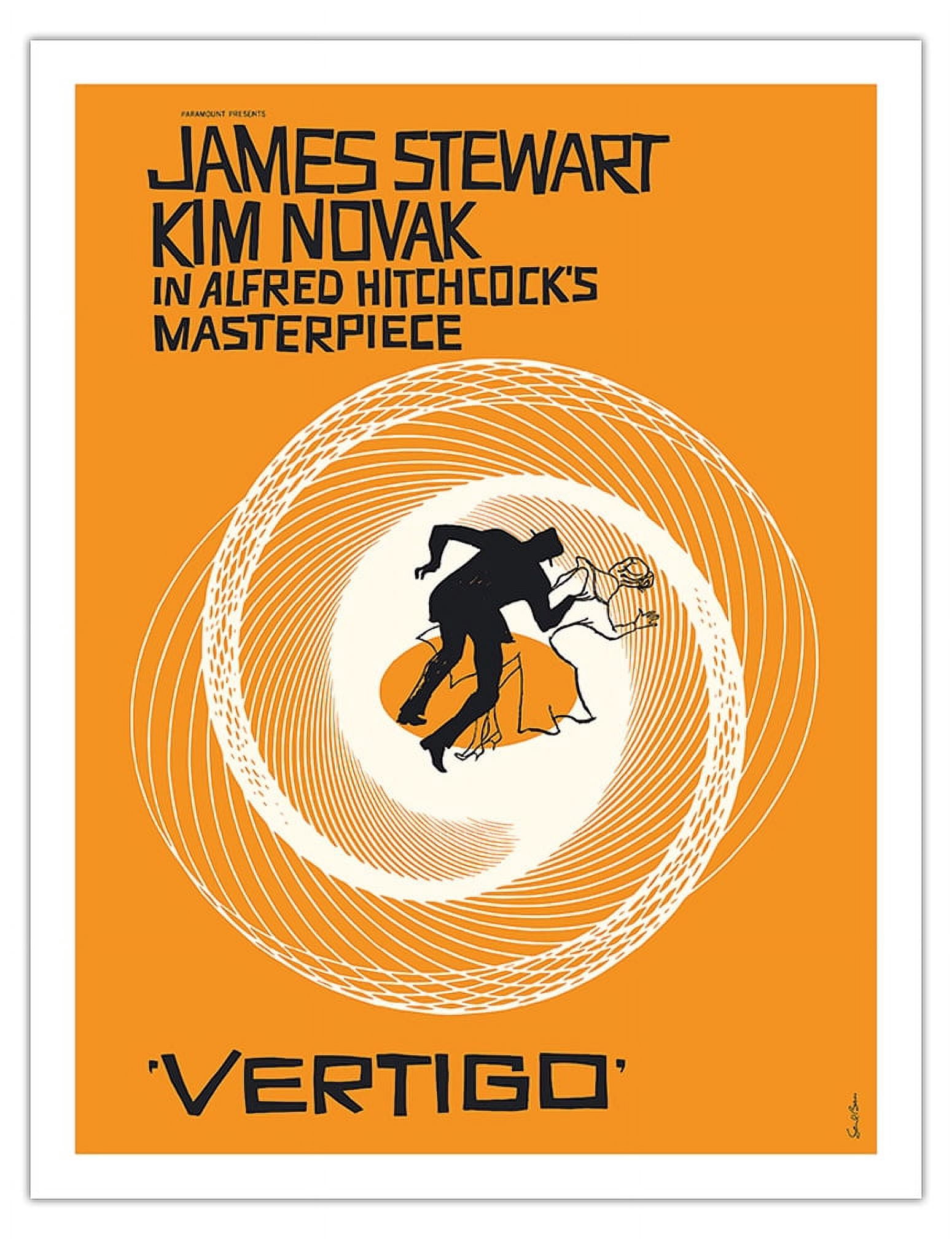 Alfred Hitchcock’s Vertigo - Starring James Stewart and Kim Novak ...