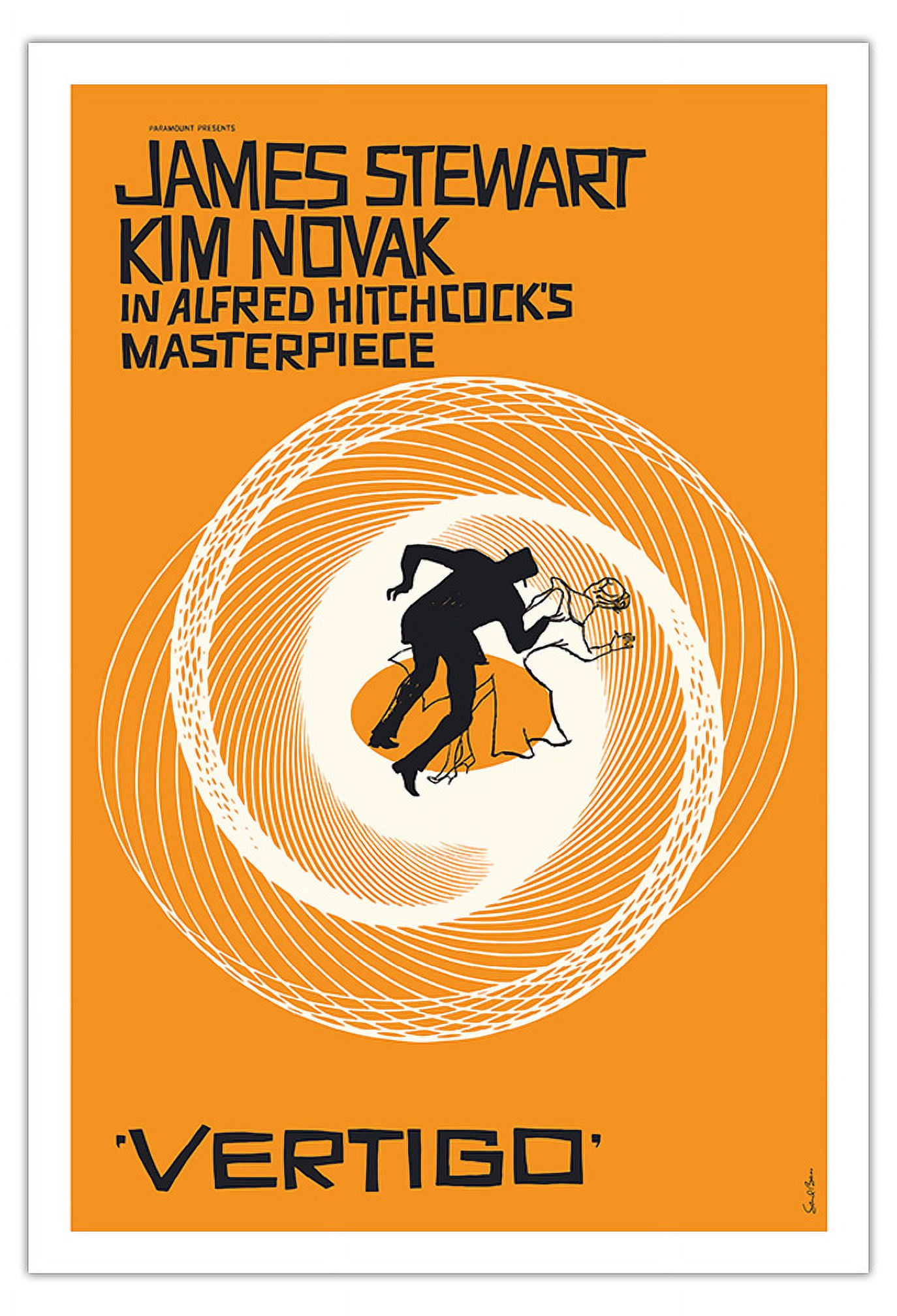 Alfred Hitchcock’s Vertigo - Starring James Stewart and Kim Novak ...