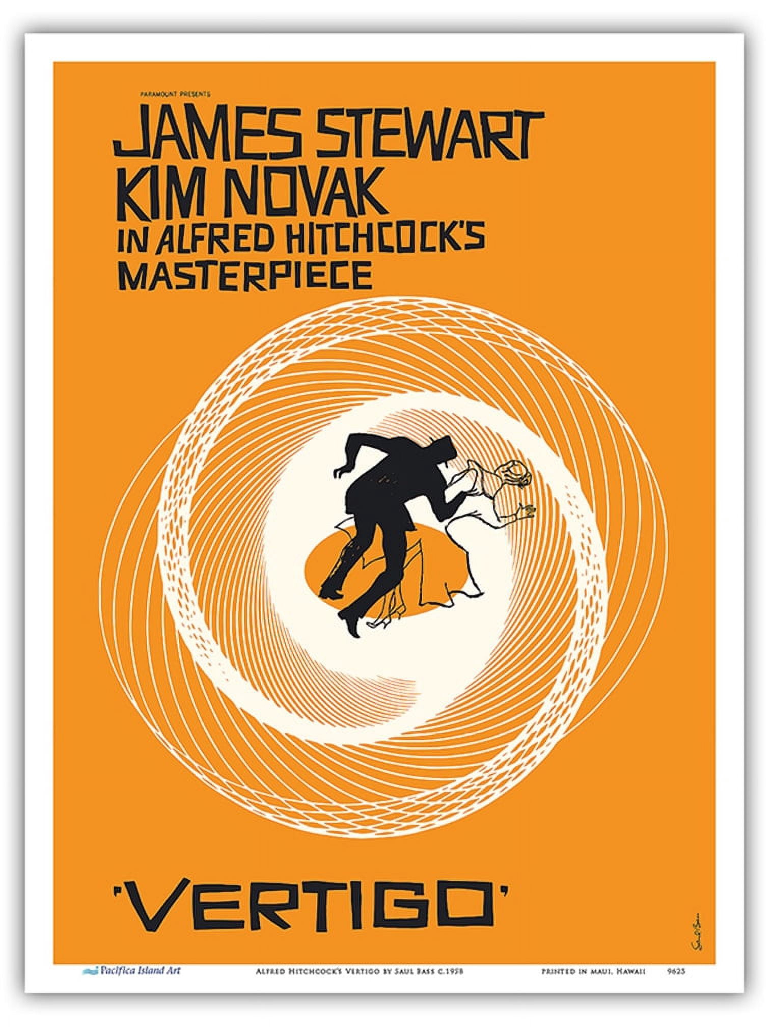 Alfred Hitchcock’s Vertigo - Starring James Stewart and Kim Novak ...