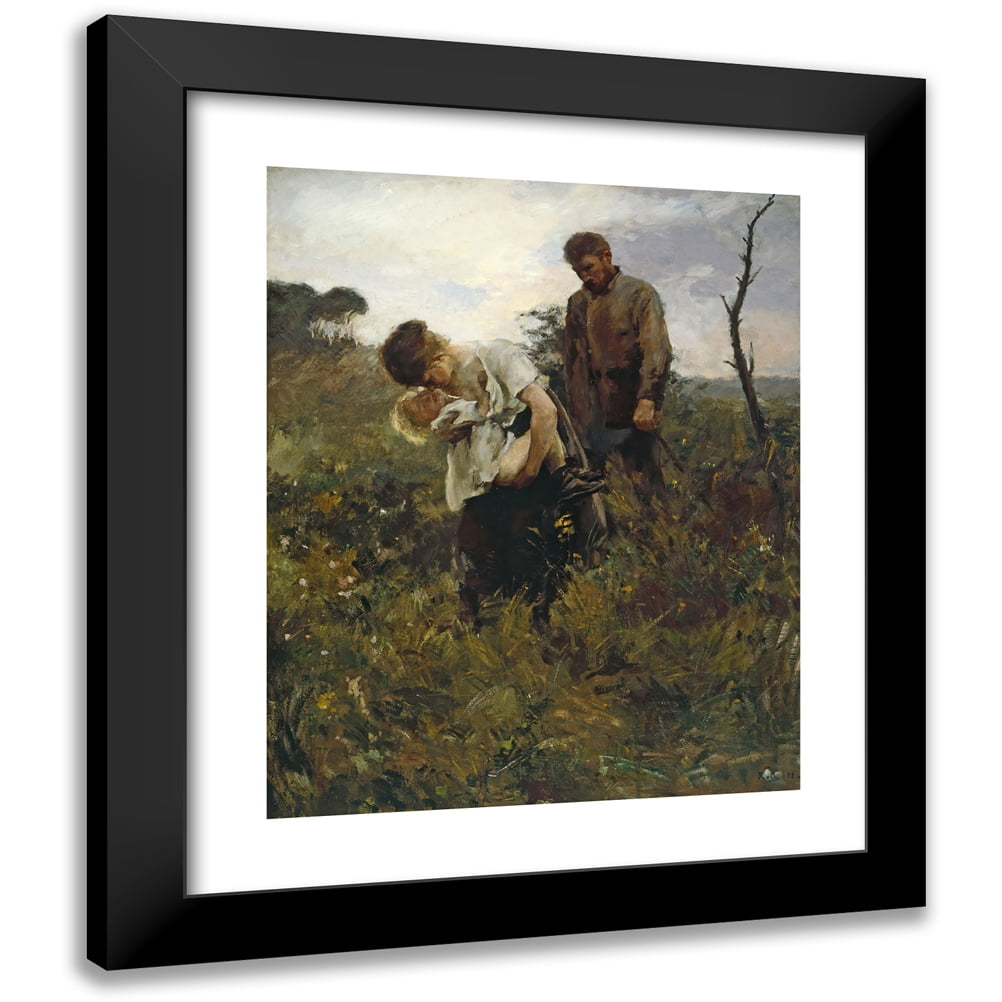 Alfred Philippe Roll 12x14 Black Modern Framed Museum Art Print Titled ...