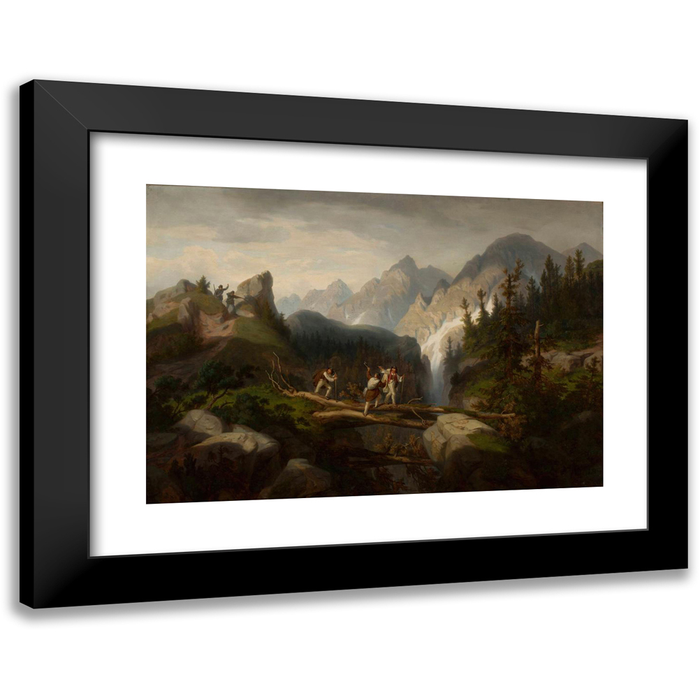 Alfred Schouppé 18x14 Black Modern Framed Museum Art Print Titled ...