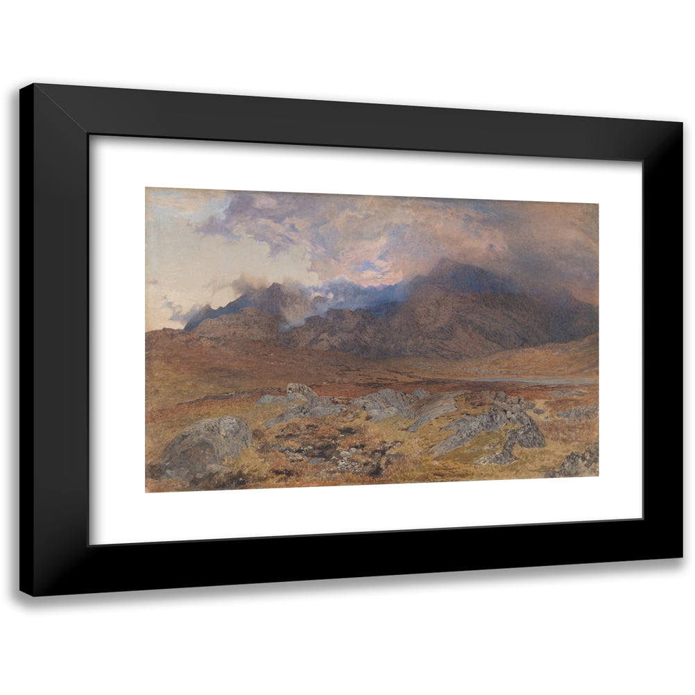 Alfred William Hunt 18x13 Black Modern Framed Museum Art Print Titled ...
