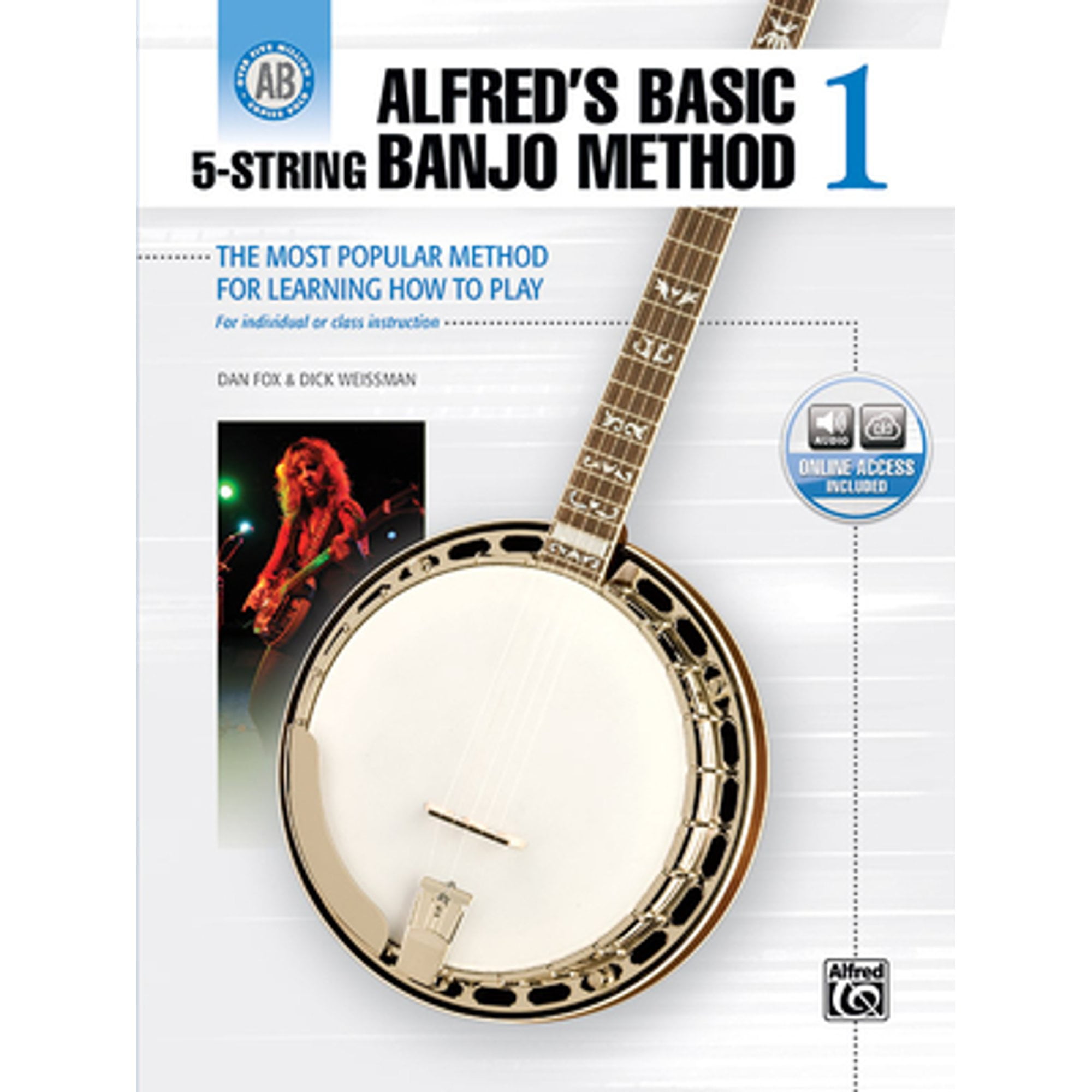 Pre-Owned Alfred's Basic 5-String Banjo Method: The Most Popular Method ...
