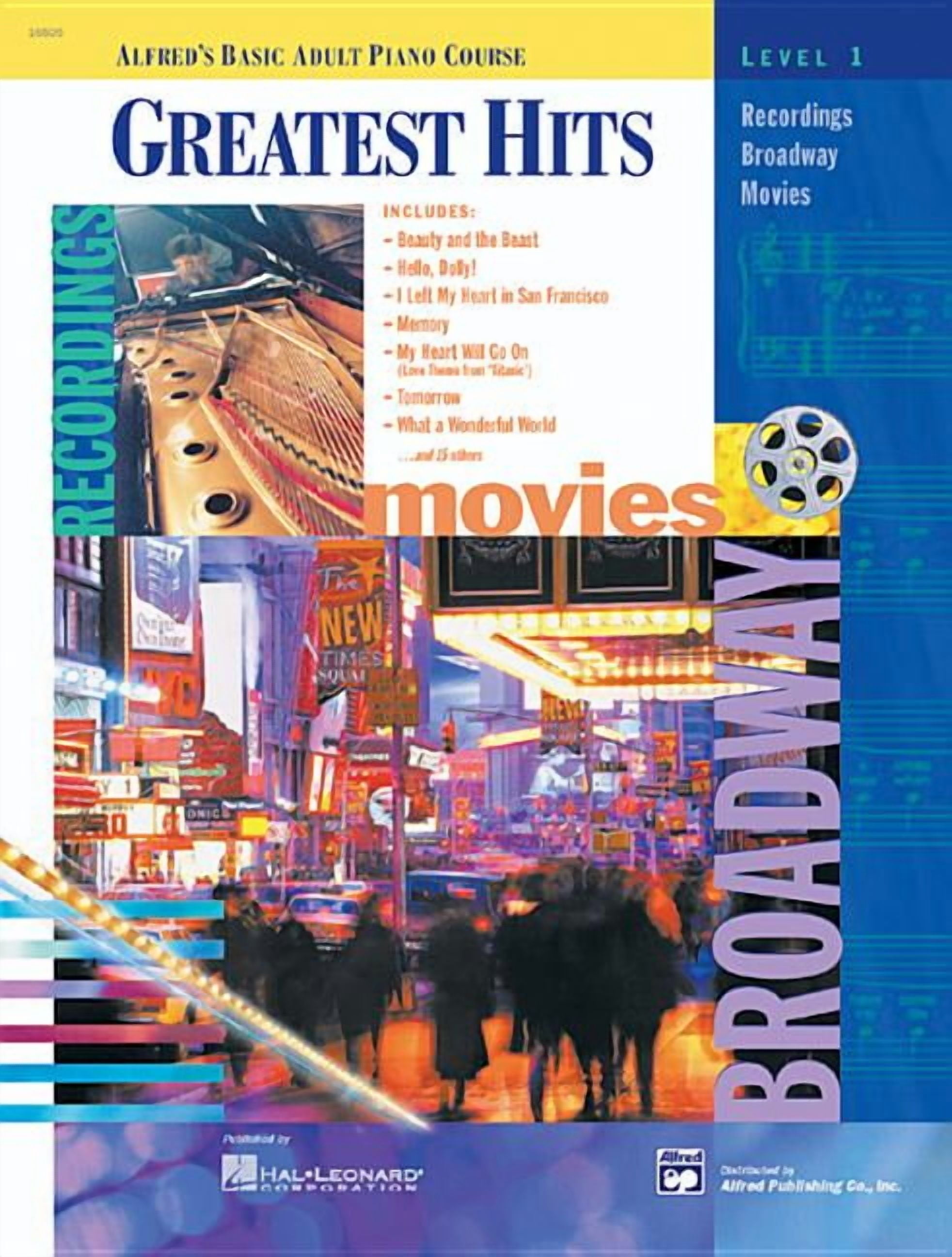 Alfred's Basic Adult Piano Course Greatest Hits, Bk 1 (Paperback) by E ...