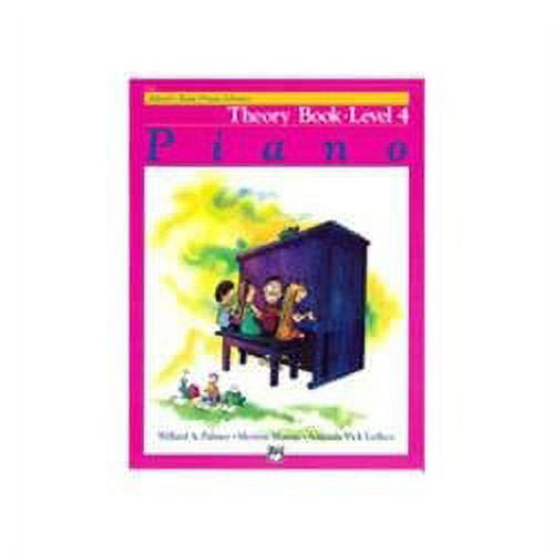 Alfred's Basic Piano Library: Level 4 - Theory Book - Walmart.com
