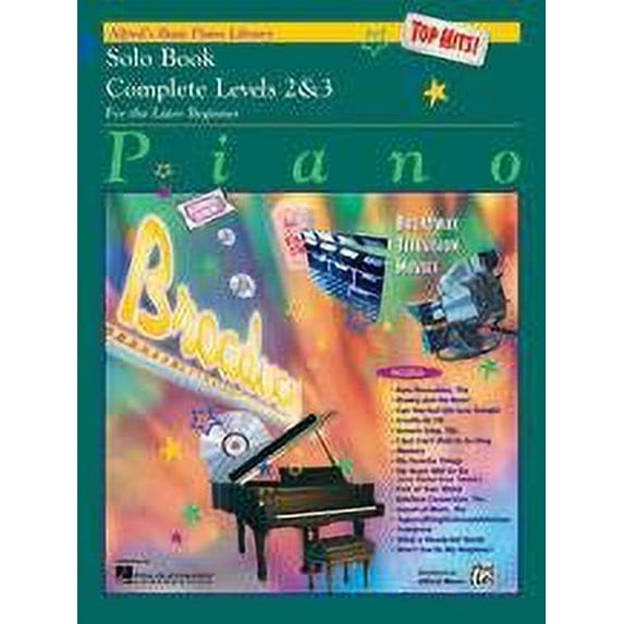 Alfred's Basic Piano Library: Top Hits! Solo Book - Walmart.com