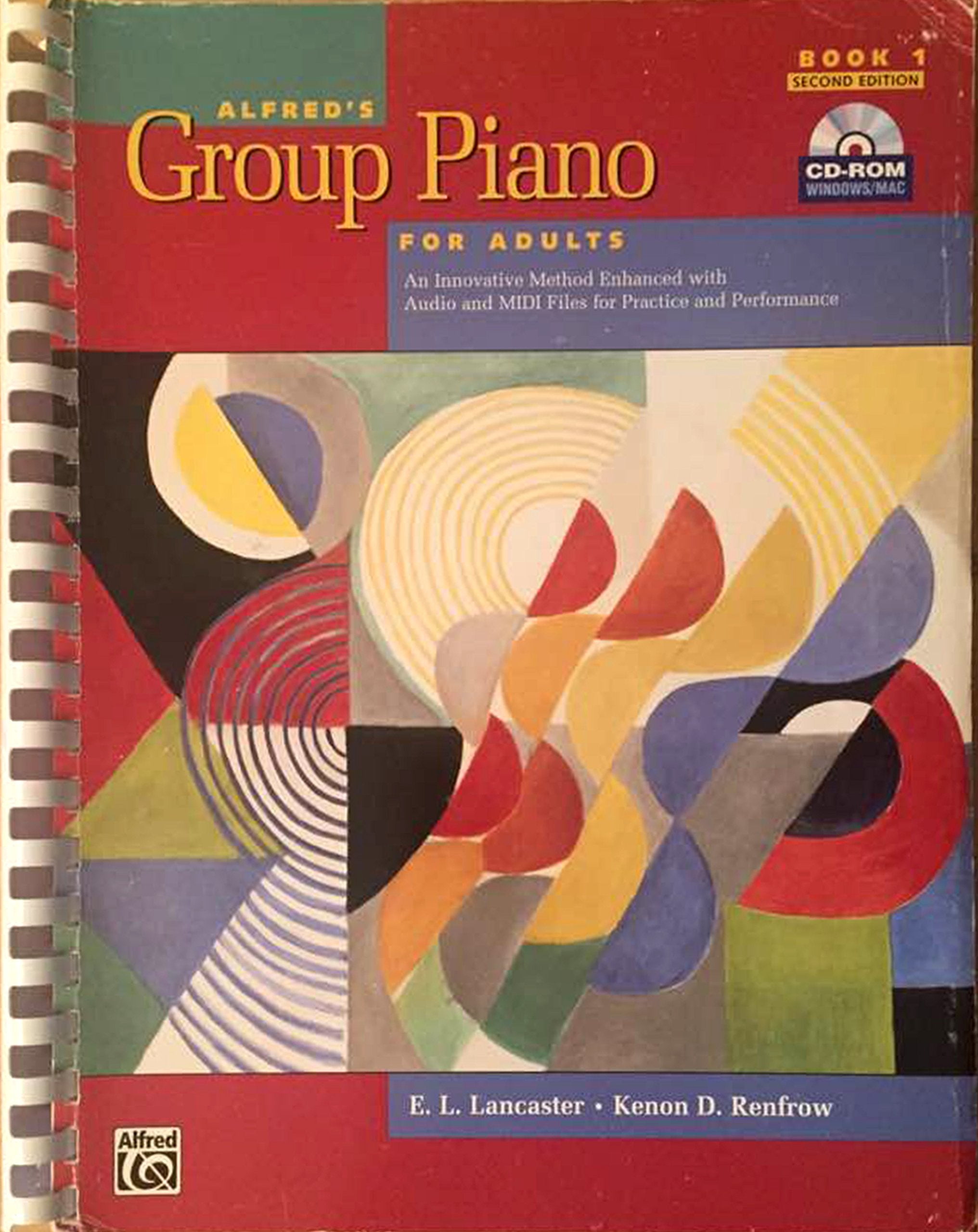Alfred's Group Piano for Adults: Book 1 (Spiral Bound) - Walmart.com