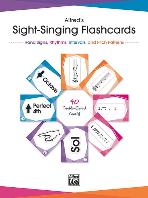 Alfred's Sight-Singing Flashcards: Hand Signs, Rhythms, Intervals, and Pitch Patterns ...